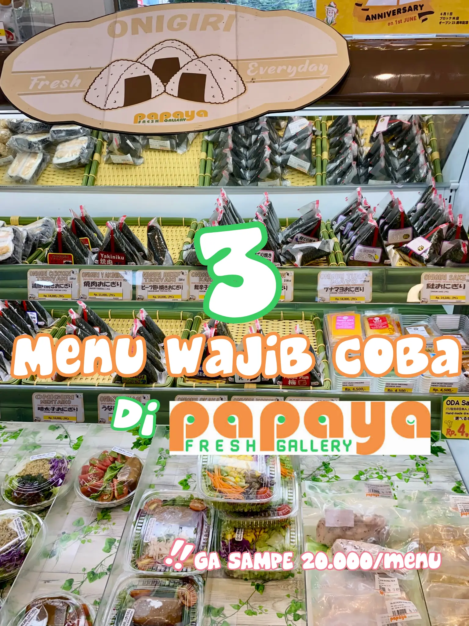 3 MENU CUMA 15.000-AN DI PAPAYA. WAJIB COBA!🍙🍡🧁 | Galeri diposting oleh ...