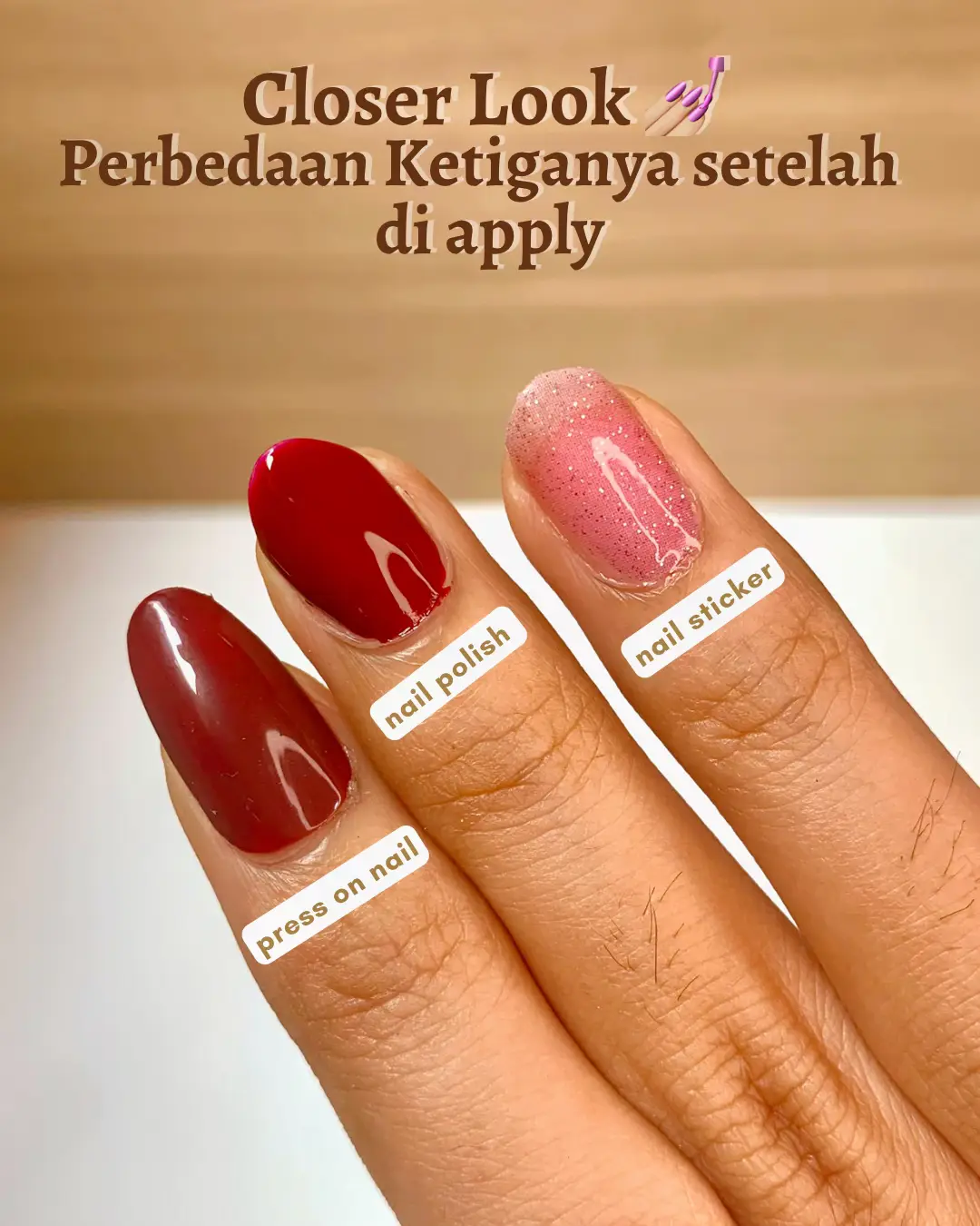 3 Pilihan Self Nail Art Biar Kuku Selalu Slayyy💅🏼 | Galeri disiarkan ...