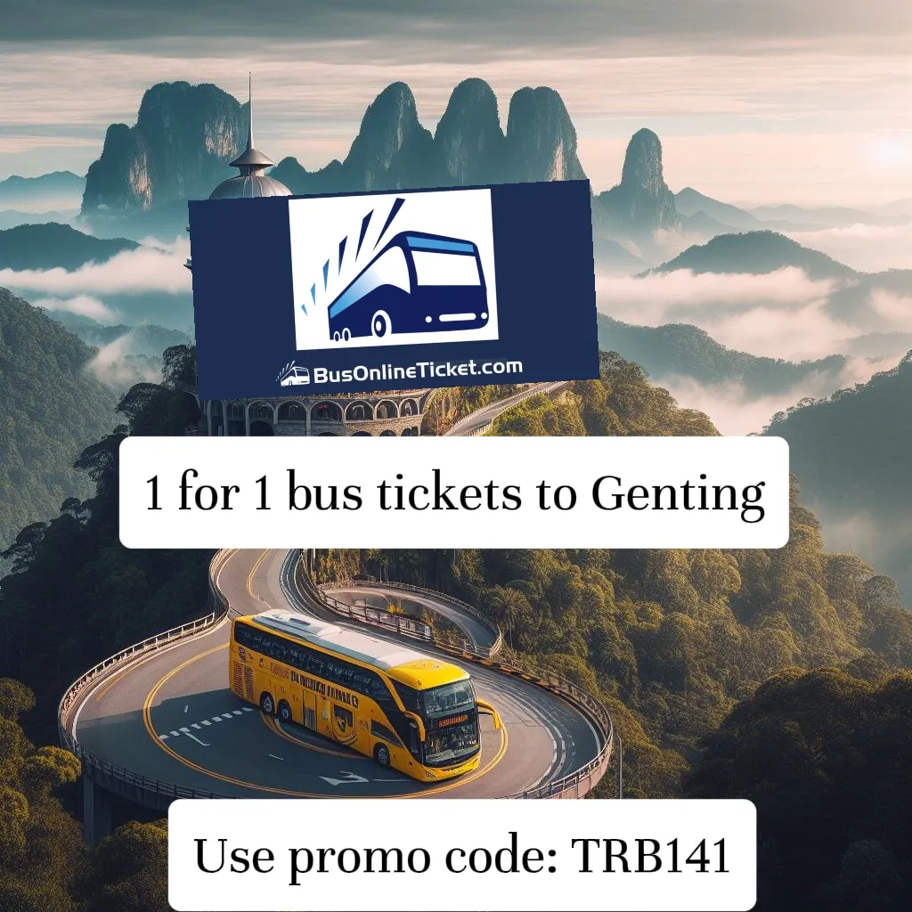 1 for 1 bus tickets to Genting Promo! 🏃💨👟 | Gallery posted by ...