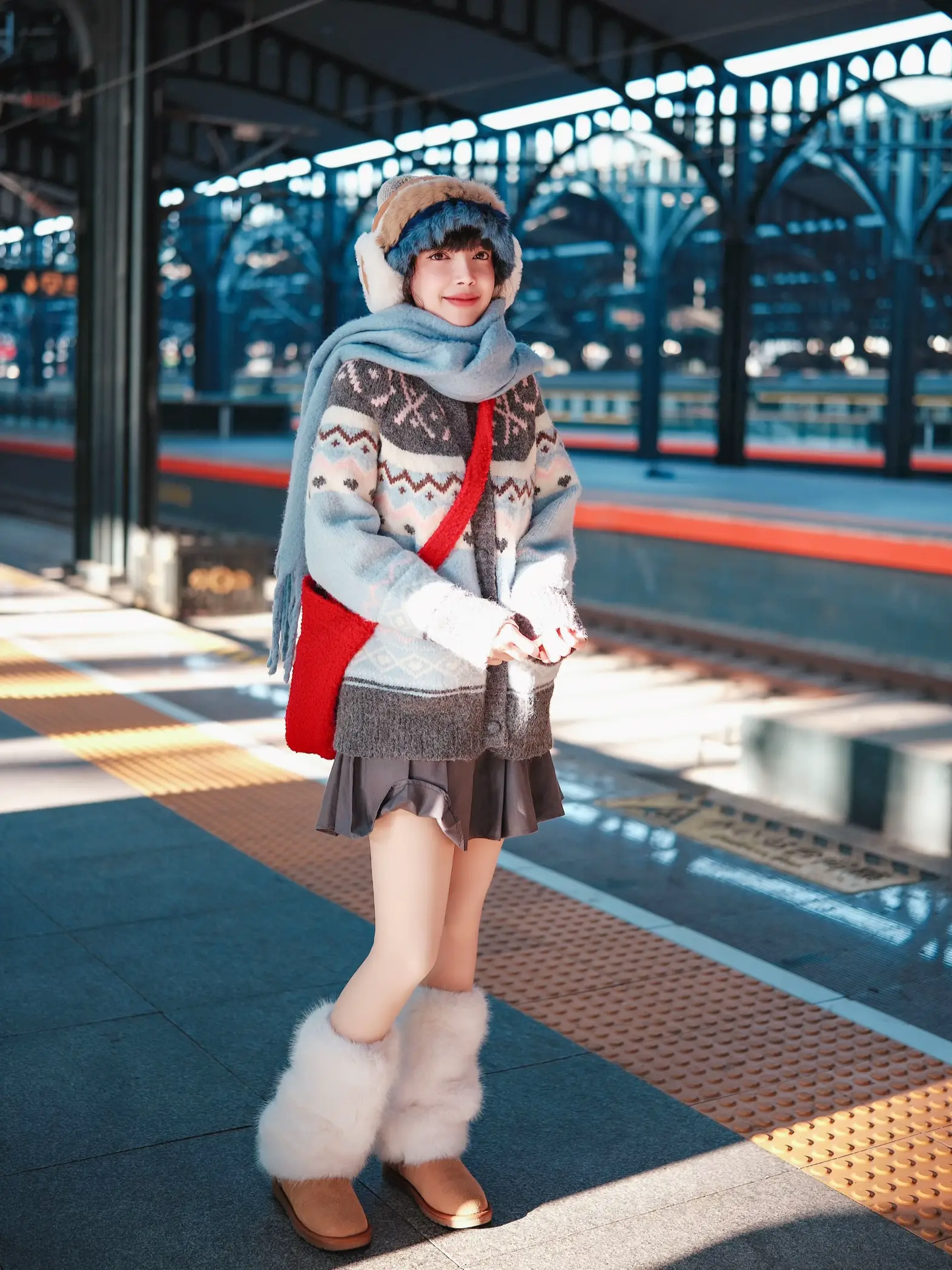 OOTD: Winter in Harbin (0 ถึง –10°C) | แกลเลอรีที่โพสต์โดย Pureruedee | Lemon8