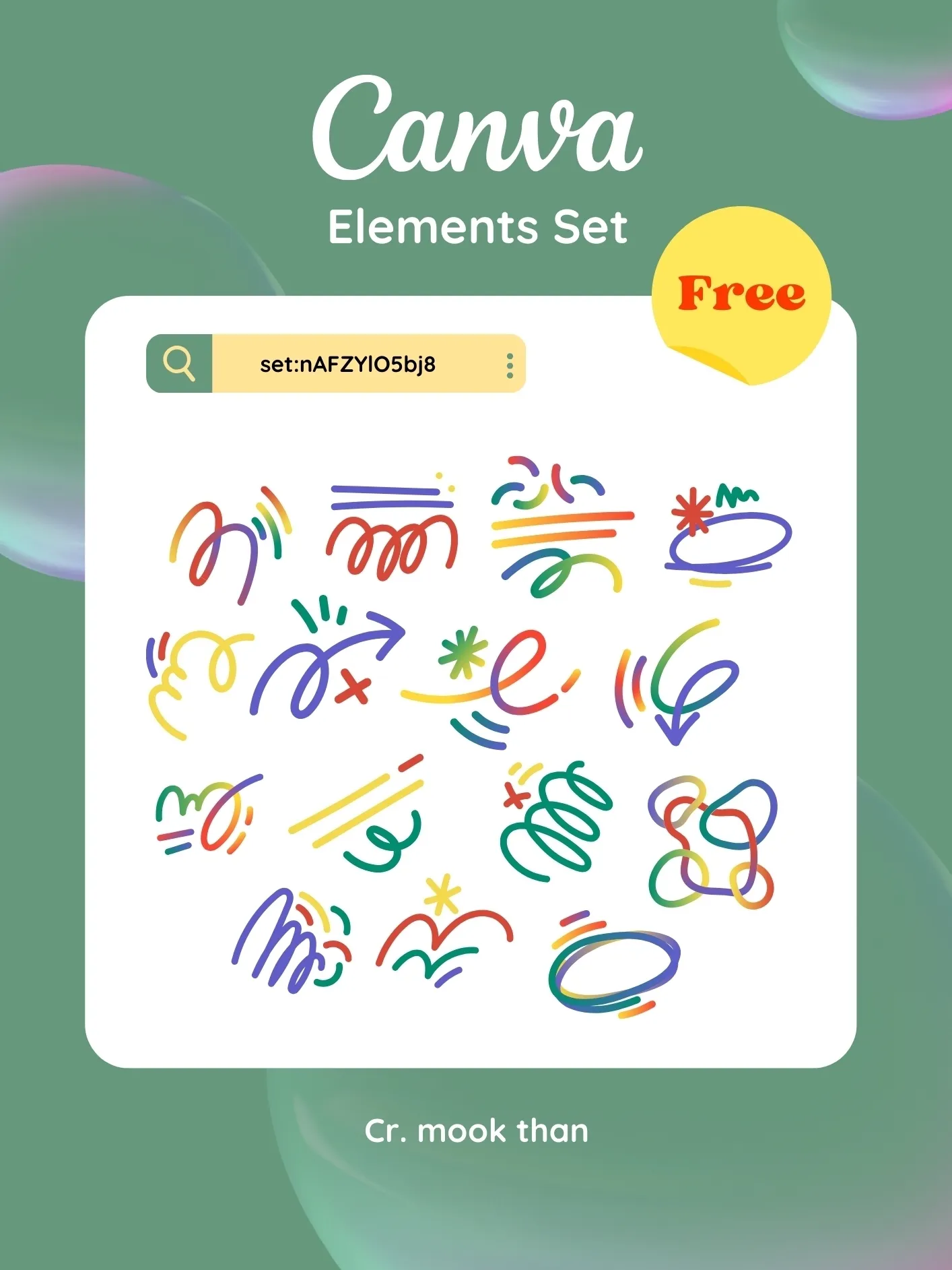 แจกคำค้นหาน่ารักๆใน canva ฟรี ep.2 | แกลเลอรีที่โพสต์โดย MookThan | Lemon8