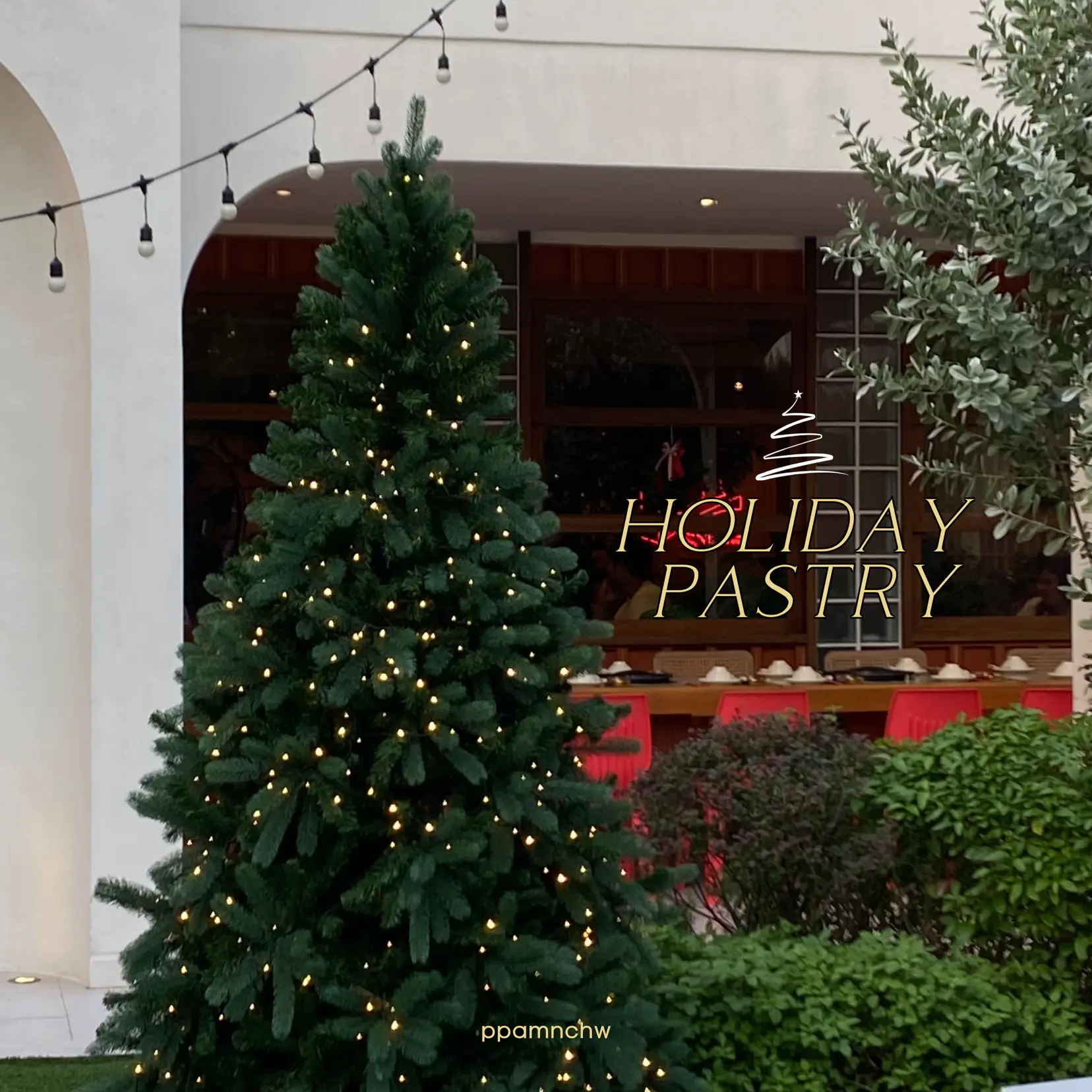 คาเฟ่ธีมคริสต์มาส 🌲 Holiday Pastry 🦌🎅🏻⭐️ (Update 2023) | แกลเลอรีที่ ...