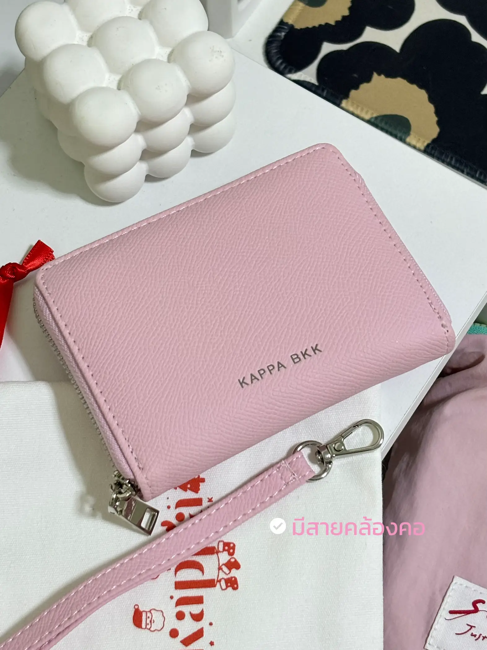 Kappa bkk กระเป๋าตังหนังแท้ | แกลเลอรีที่โพสต์โดย แค่รีวิว | Lemon8