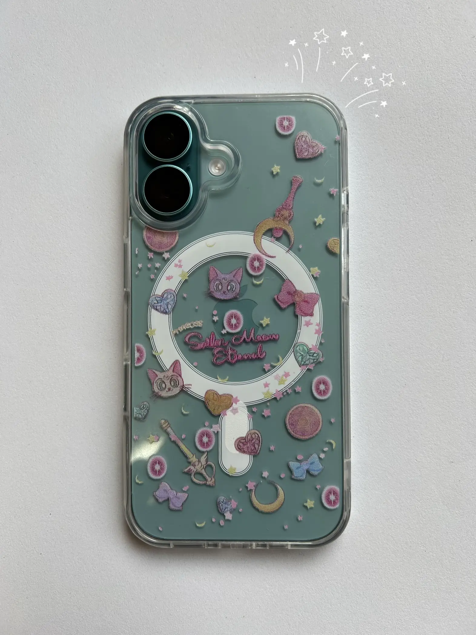 Review iPhone 16 สีเขียว ใส่case | แกลเลอรีที่โพสต์โดย ขนิษฐา า. | Lemon8