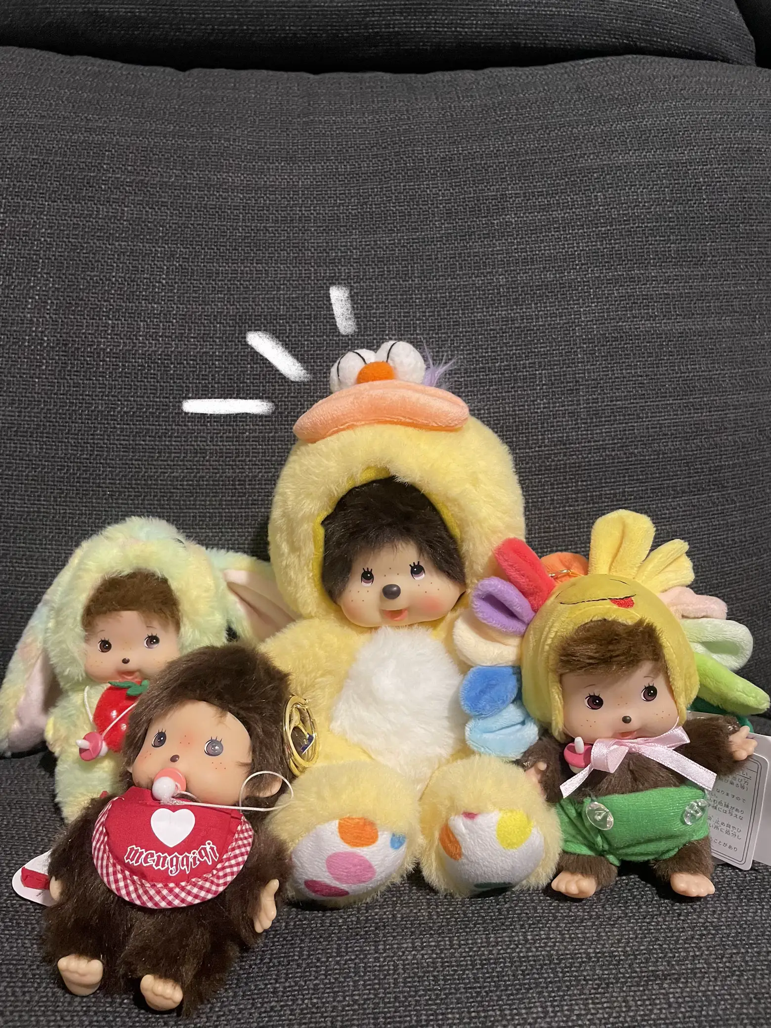 Monchhichi ของแท้หรือของปลอม⁉️ | แกลเลอรีที่โพสต์โดย Imbenz | Lemon8