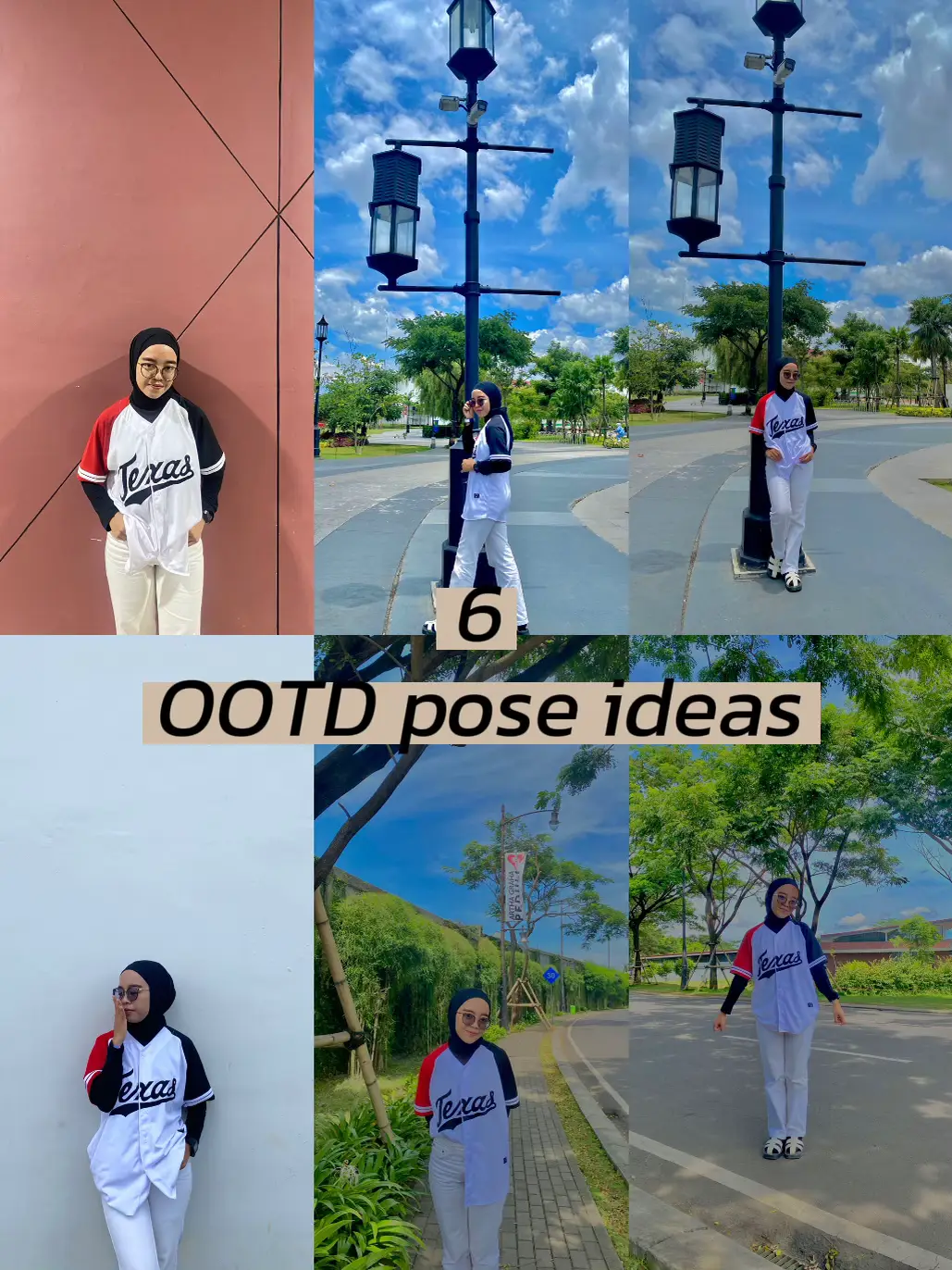 6OOTD pose ideas💡 | Galeri diposting oleh Gena Rahma A | Lemon8