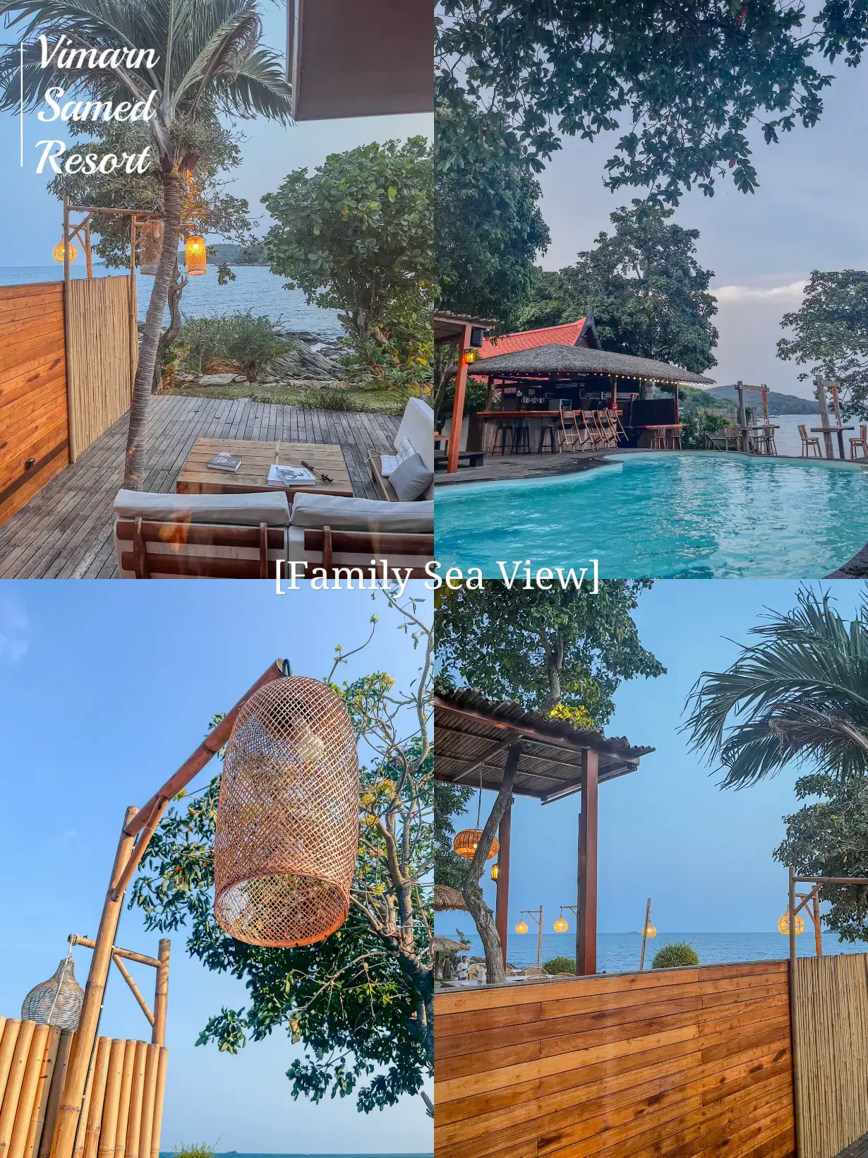 รีวิวที่พัก ‘Vimarn Samed Resort เกาะเสม็ด’🌊 | แกลเลอรีที่โพสต์โดย khawkin | Lemon8