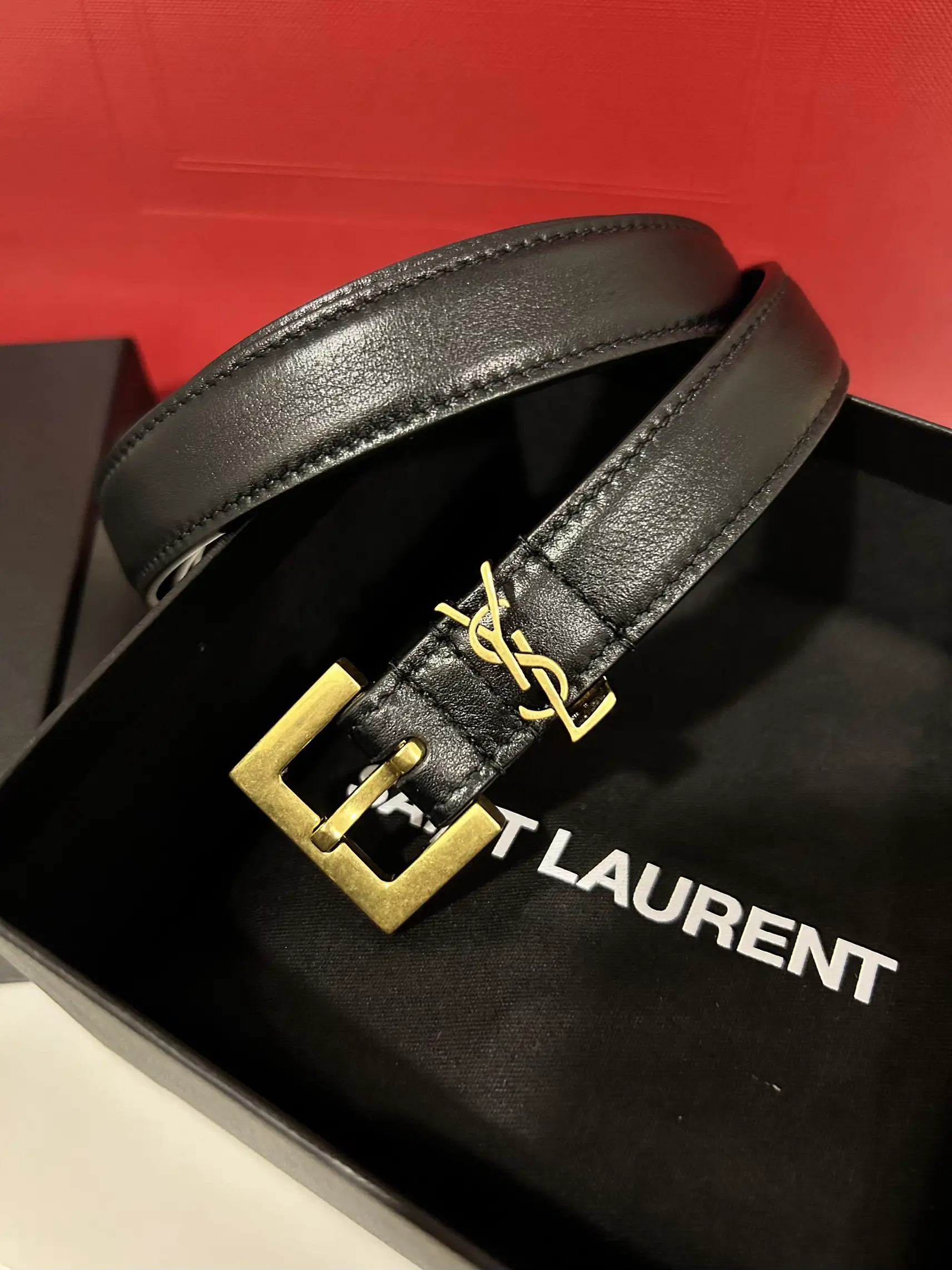 YSL belt : เข็มขัดที่ควรมีทุกบ้าน ใส่รอดทุกลุค | แกลเลอรีที่โพสต์โดย ...