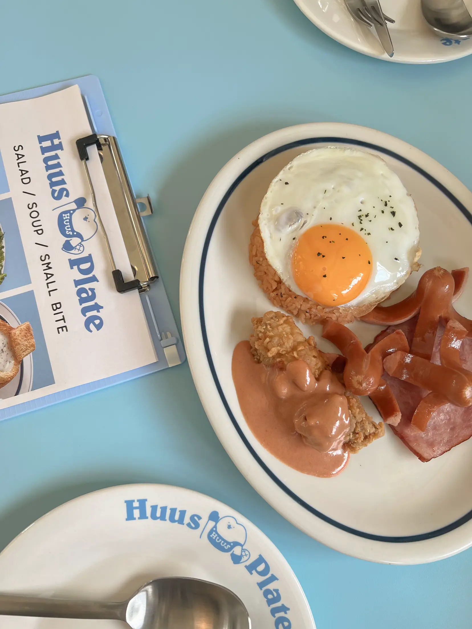 🐰HUUS PLATE คาเฟ่เปิดใหม่ล่าสุด 💗 | แกลเลอรีที่โพสต์โดย Petitetoon | Lemon8