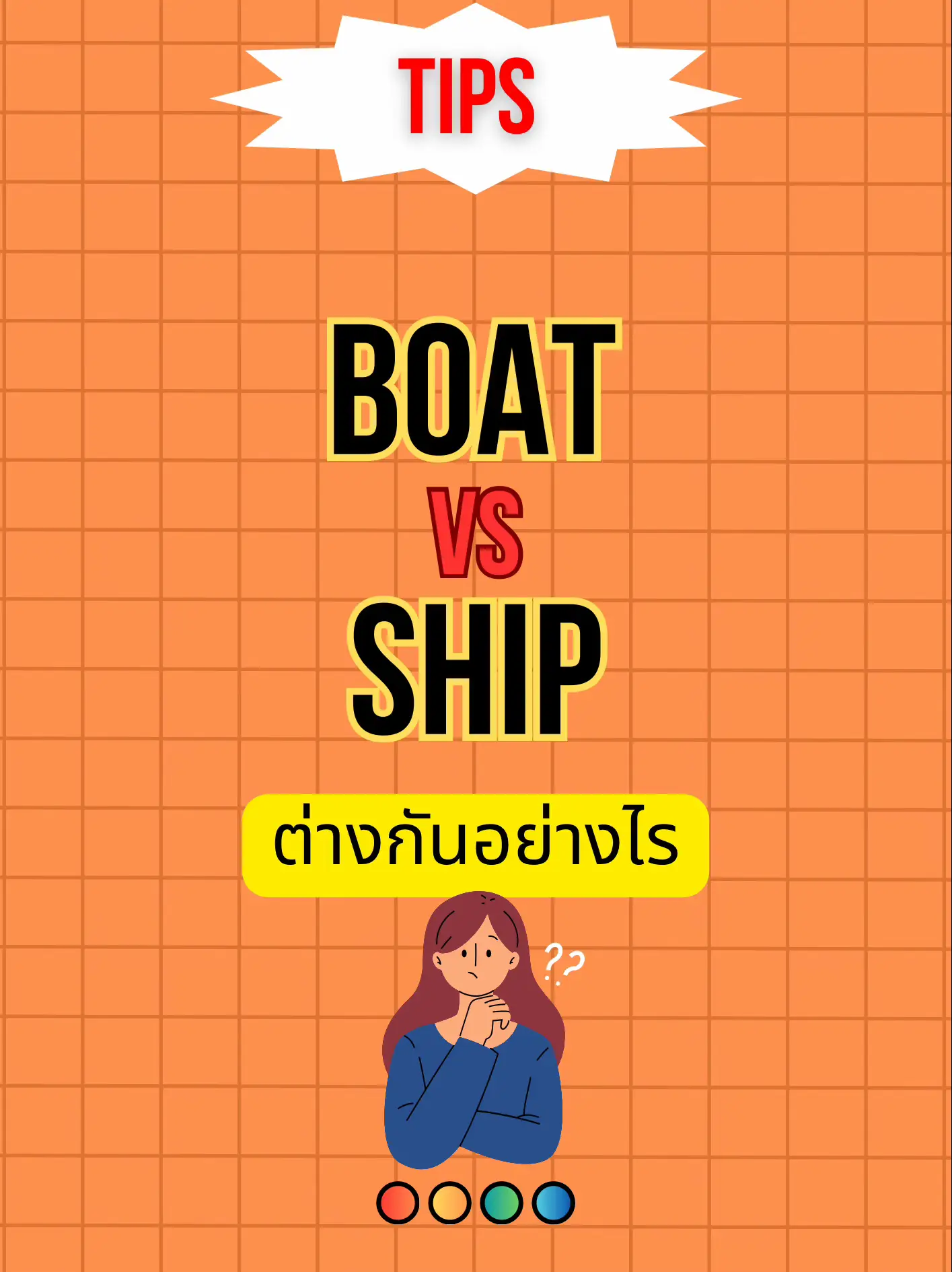 Boat vs Ship ต่างกันอย่างไร | แกลเลอรีที่โพสต์โดย English AFT | Lemon8