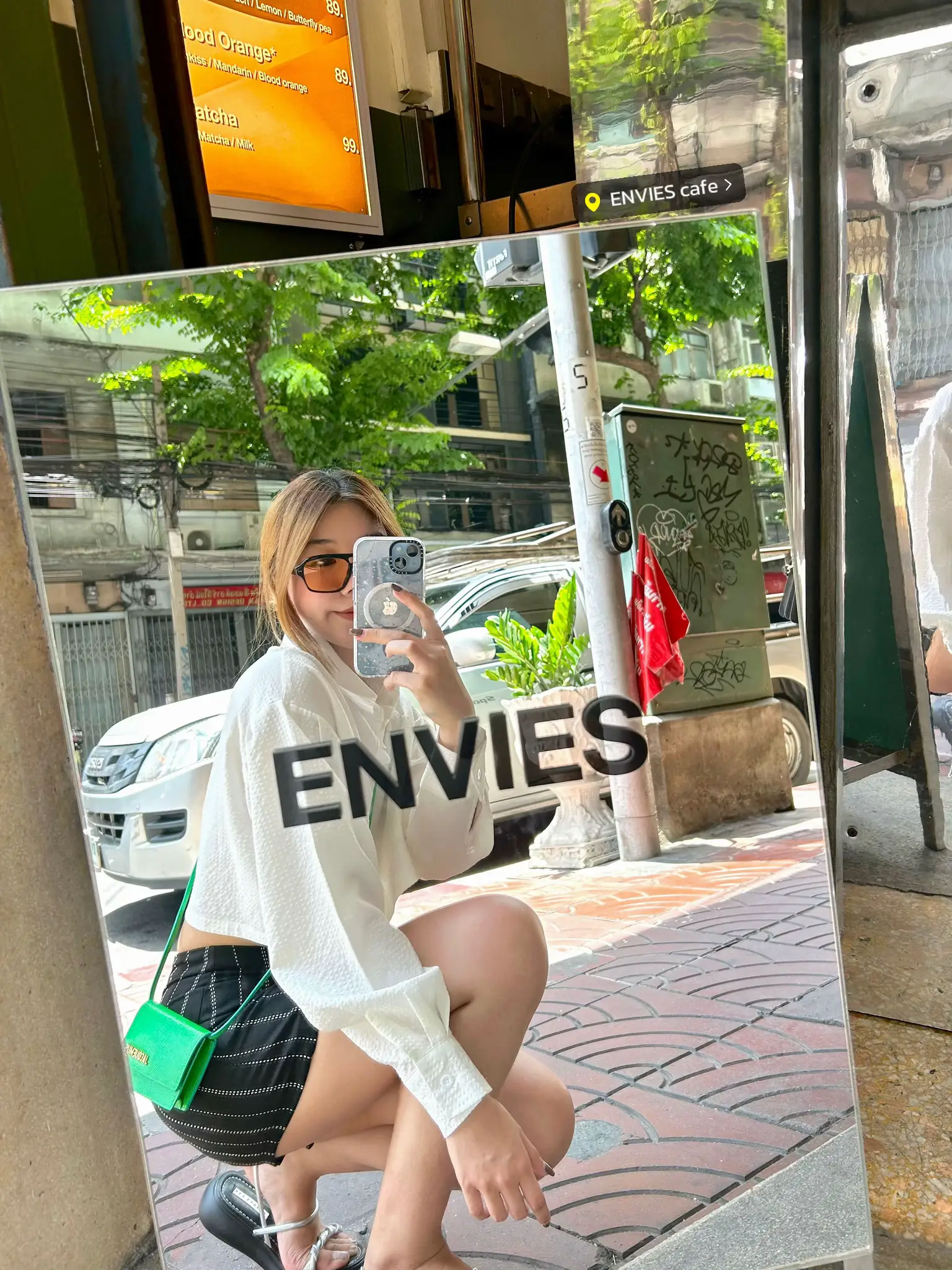 ENVIES CAFE ˚ ꒰☕️ 🪞 。 | แกลเลอรีที่โพสต์โดย Riley.apparels | Lemon8