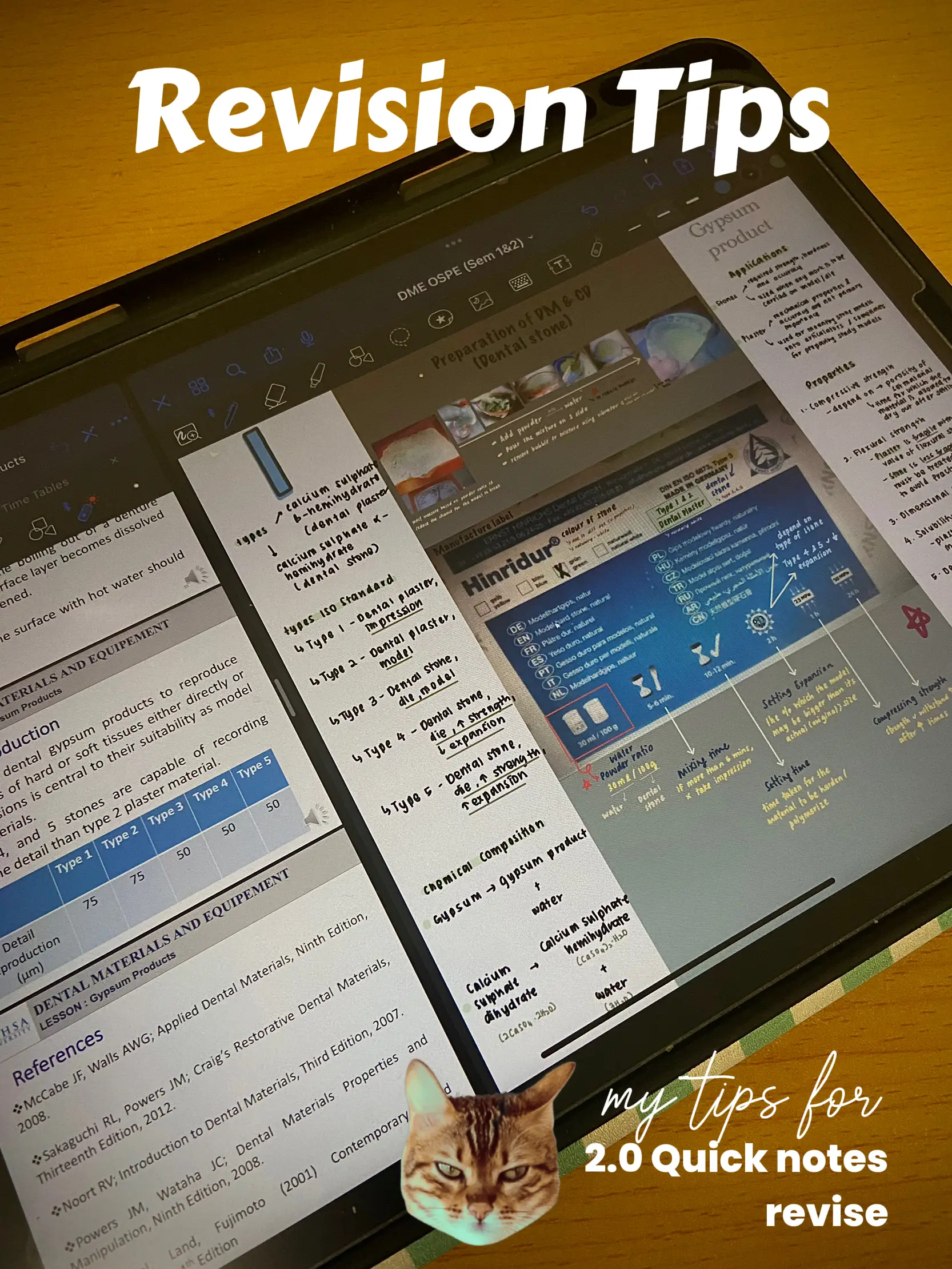 Quick Notes for OSPE Revision! | Galeri diposting oleh Rose | Lemon8