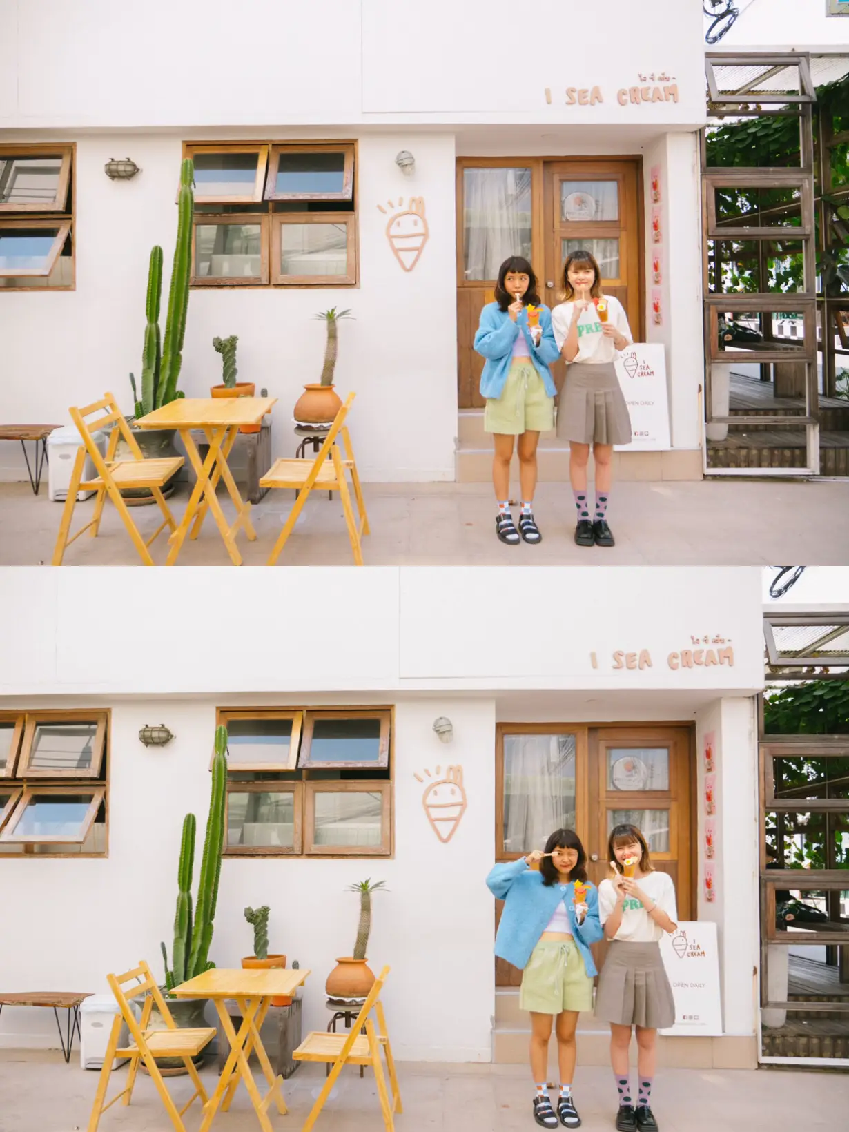 I Sea Cream คิ้วท์ทีที่บางแสน🐰🍦 | แกลเลอรีที่โพสต์โดย lbzero | Lemon8