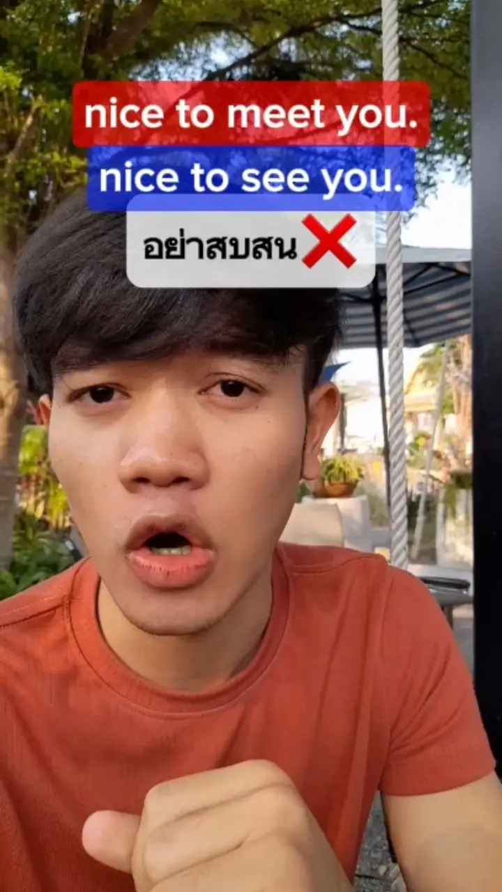 nice to meet กับ nice to see you ต่างกันนะ!🤫 | วิดีโอที่เผยแพร่โดย ครูลีโอ | Lemon8