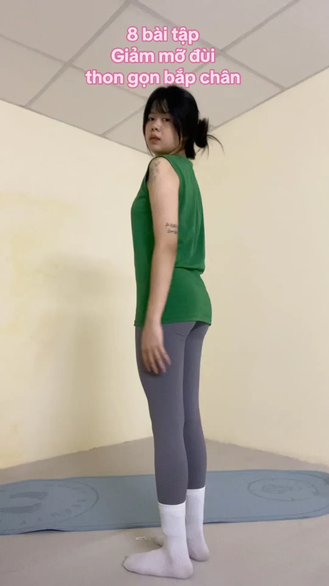 8 bài tập giảm mỡ đùi thon gọn bắp chân thô🏝 | Video do Min Lách Dài 18 đăng | Lemon8