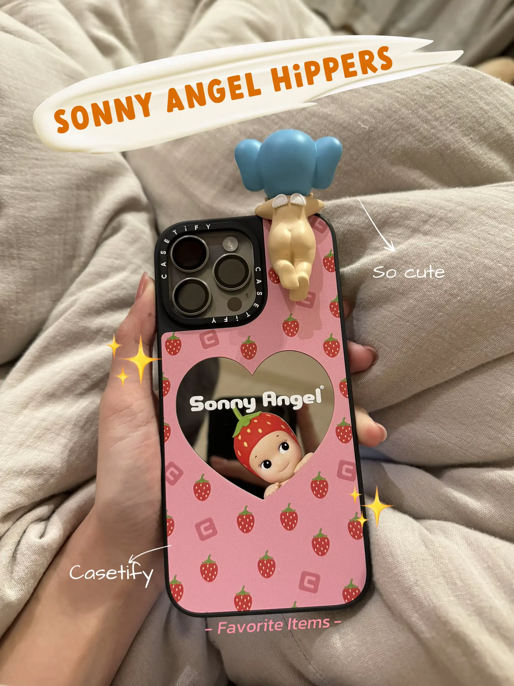 Sonny Angel hipper 🍑💗 | แกลเลอรีที่โพสต์โดย ไข่มุกหัดรีวิว♡ | Lemon8