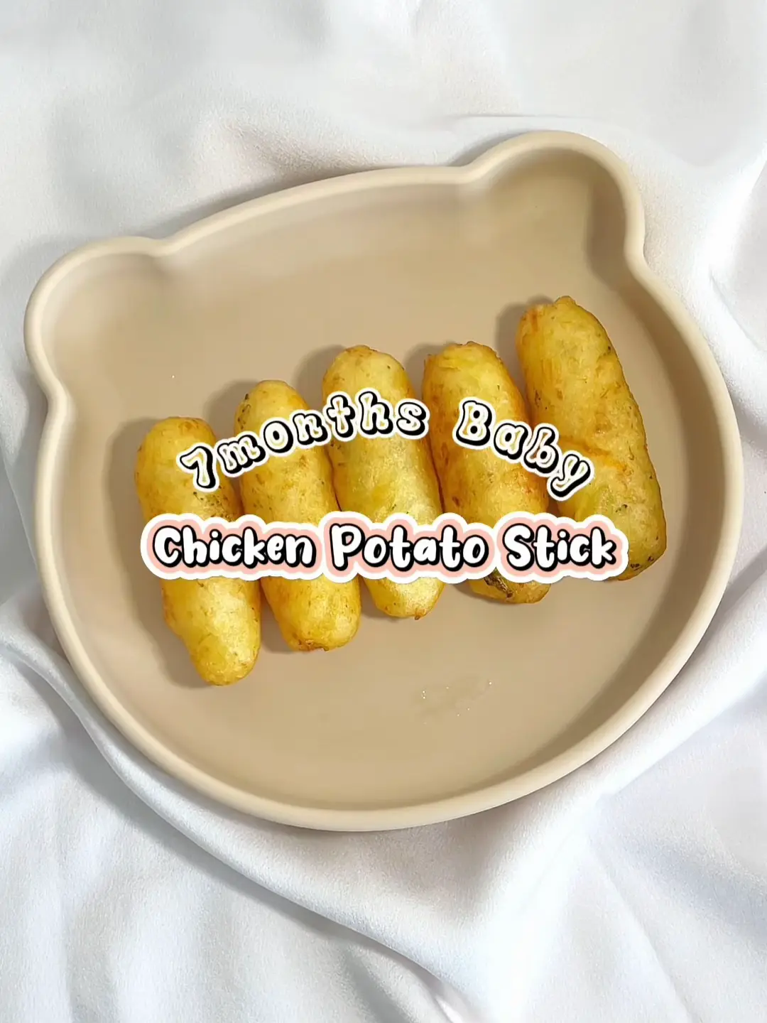 Finger Food Baby 7months : Chicken Potato Stick 🥔🍗 | Video diterbitkan ...