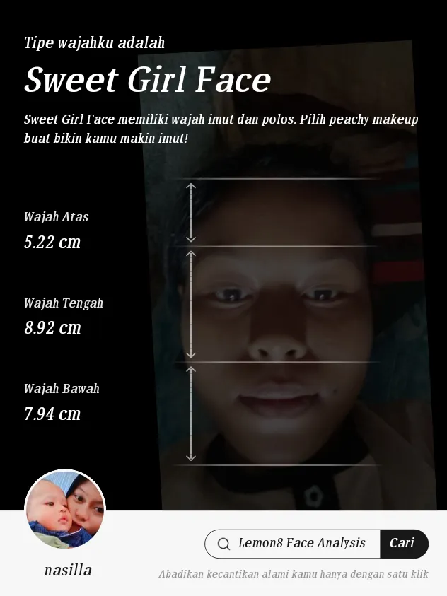 Laporan Analisis Wajahku | Galeri diposting oleh Nasilla.11 | Lemon8