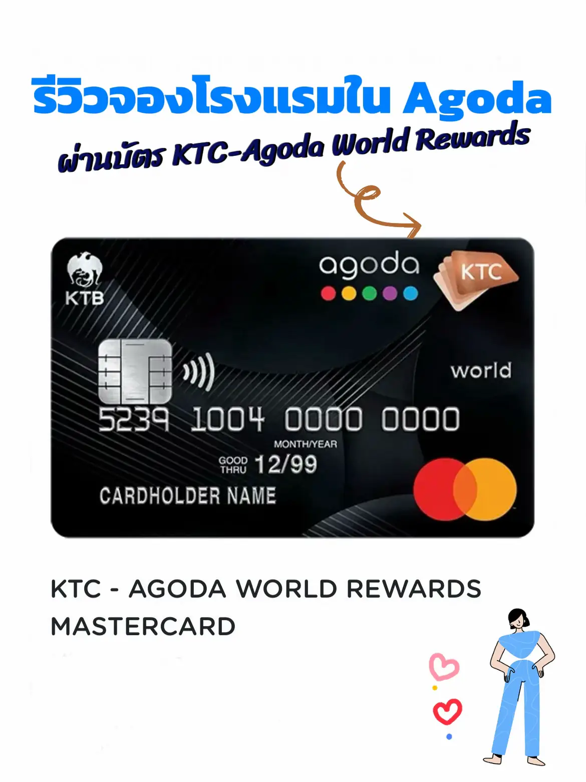 รีวิวจองโรงแรมใน Agoda ผ่านบัตร KTC-Agoda Mastercard | แกลเลอรีที่โพสต์โดย Nam Phung | Lemon8