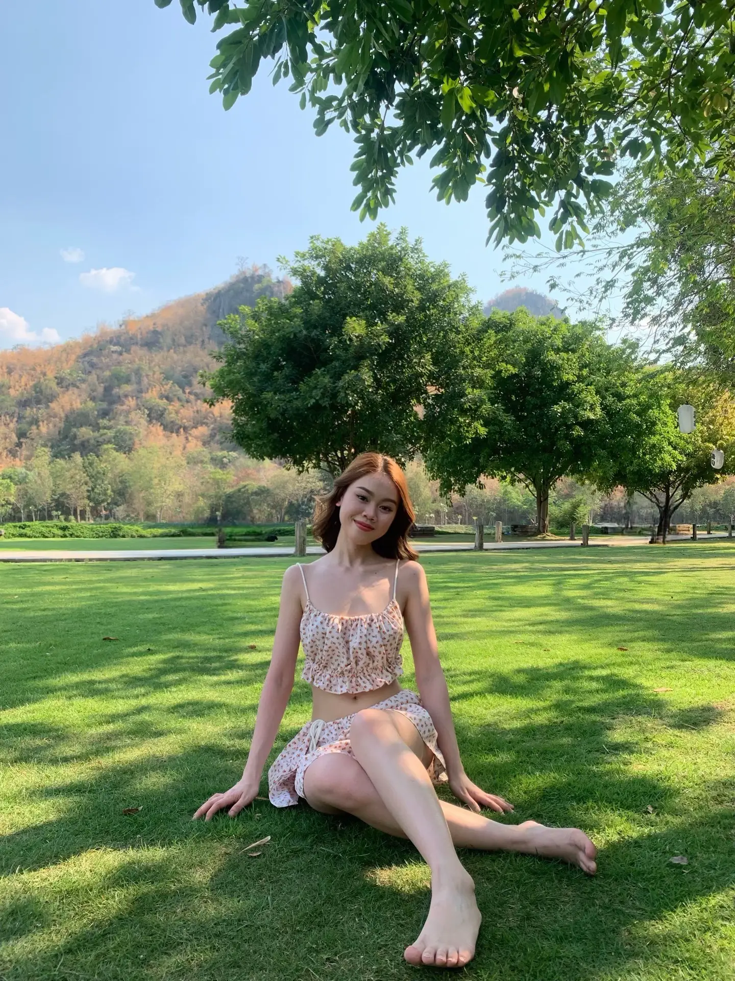 OOTD ชุดเซ็ทสุดแสนจะ Cute 💗🤭 | แกลเลอรีที่โพสต์โดย Mintchy.m | Lemon8