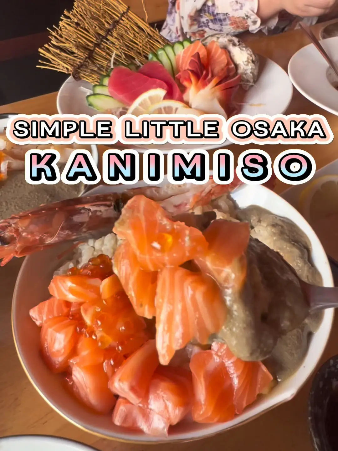 Invite me to try the tongue-soft menu, juicy, crab sauce and kanimiso. | Video published by ...