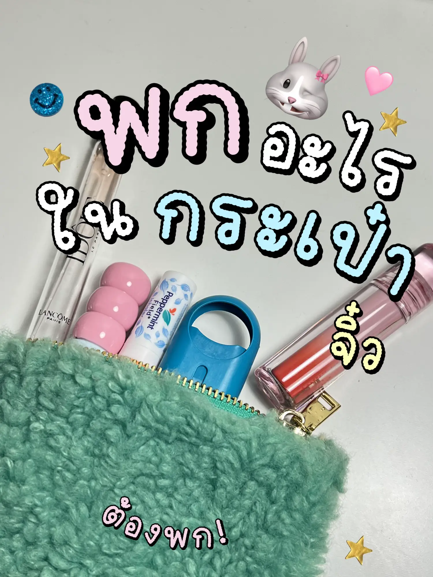 小さなバッグを開けます。🍀毎日持ち歩くもの!! | roployro🍮が投稿したフォトブック | Lemon8