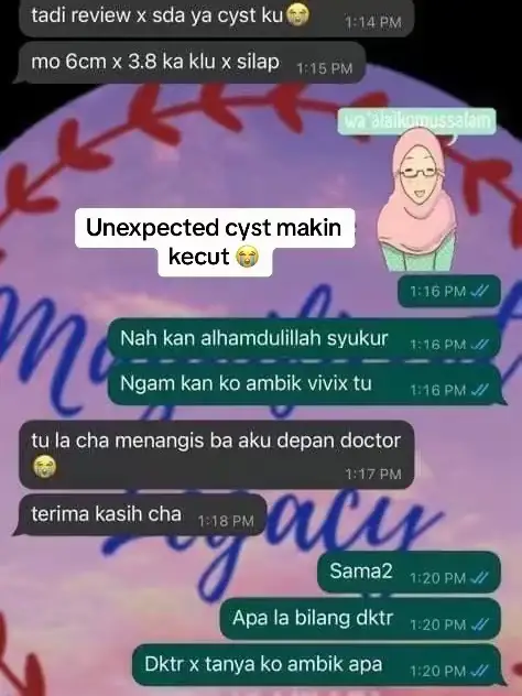 Cyst kecut sebab .. | Galeri disiarkan oleh Amira mohd | Lemon8