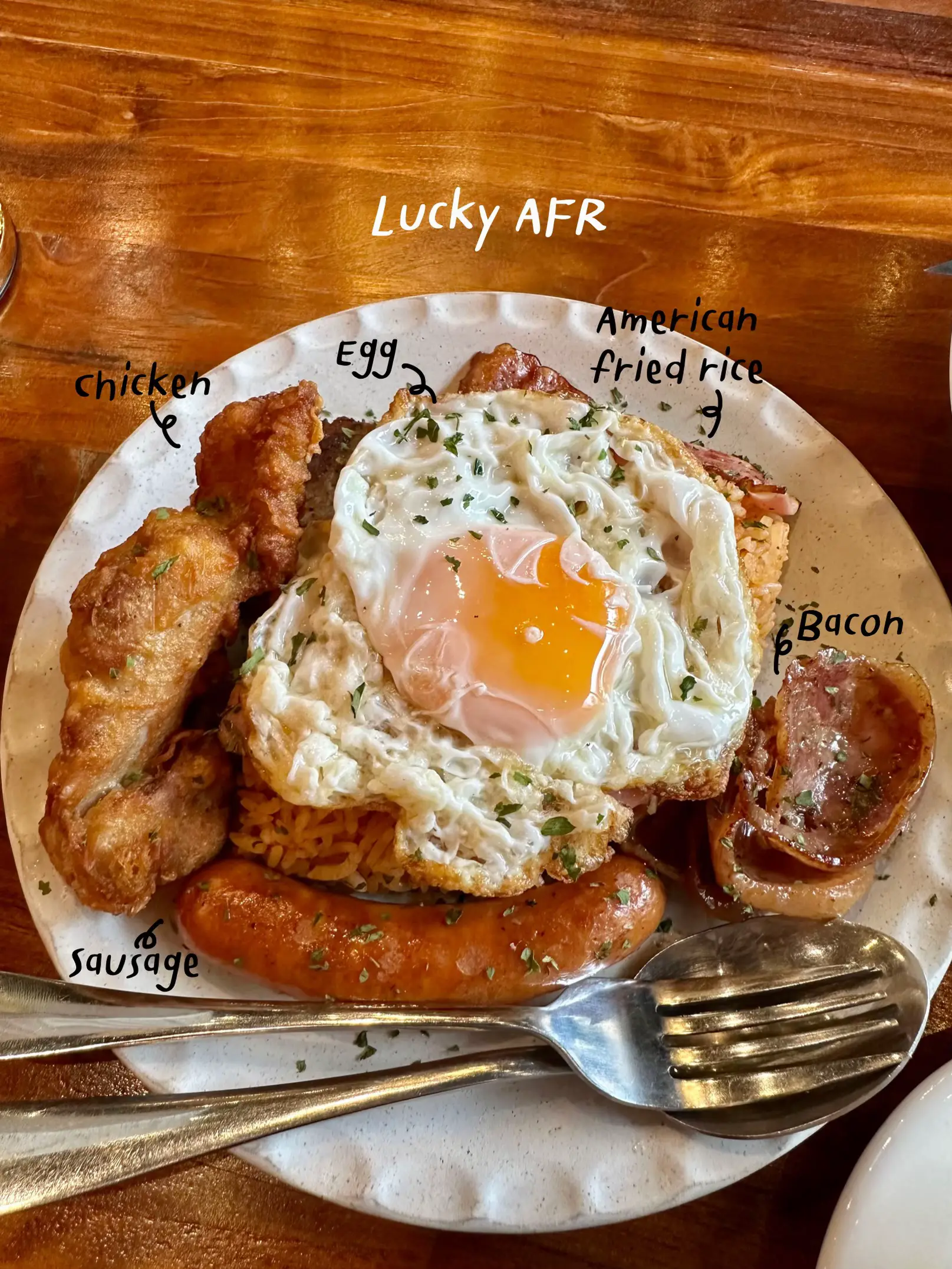 Lucky’s Hungry🍗 ร้านข้าวผัดอเมริกัน สุดฮิตในย่านอารีย์🍴 | แกลเลอรีที่โพสต์โดย Wanwankidtaekin ...
