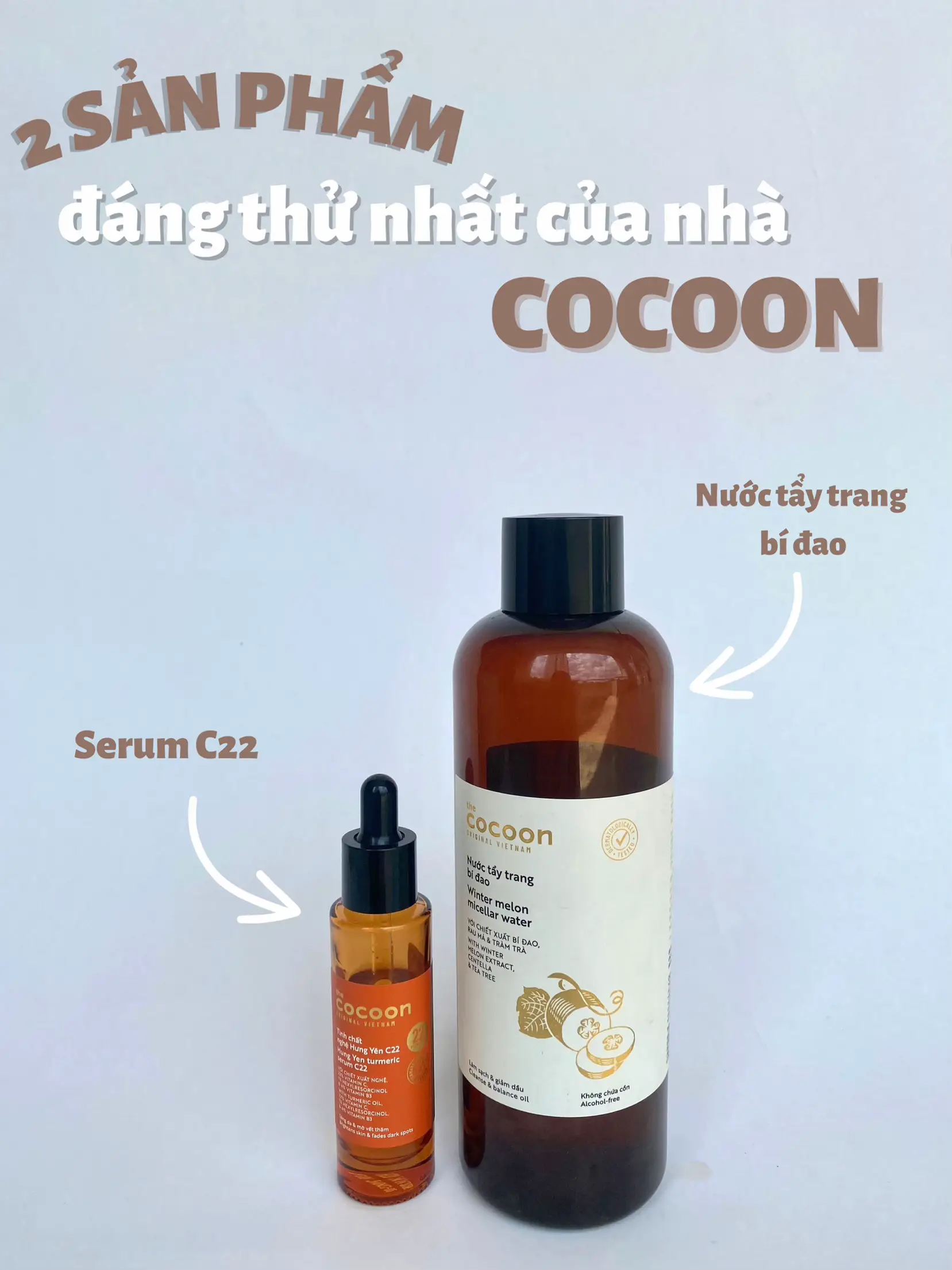 2 SẢN PHẨM ĐÁNG THỬ NHẤT CỦA NHÀ COCOON🫶🏻 | Bộ sưu tập do Lan Anhh🧸 đăng | Lemon8