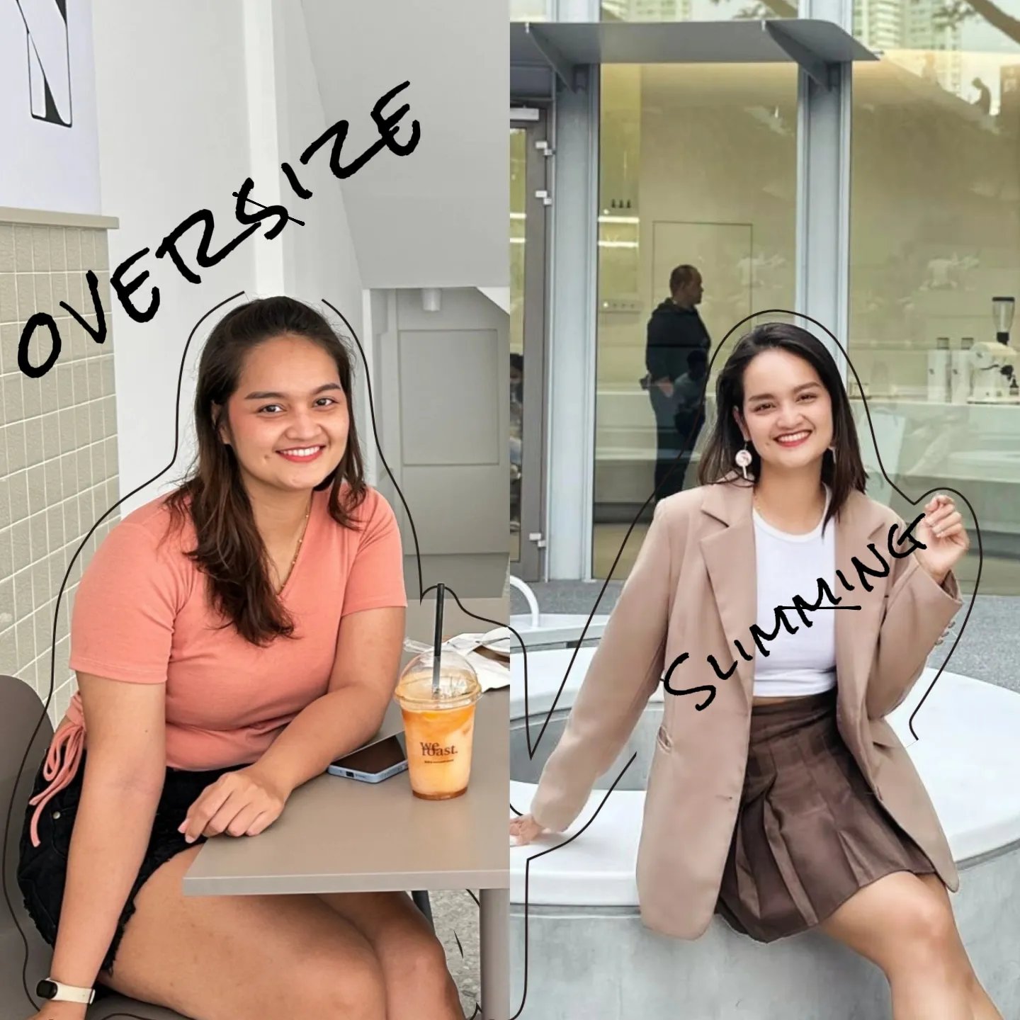 เปลี่ยนหุ่น 3XL เป็น M ใน 6 เดือน | แกลเลอรีที่โพสต์โดย MuMiiZ MooK | Lemon8