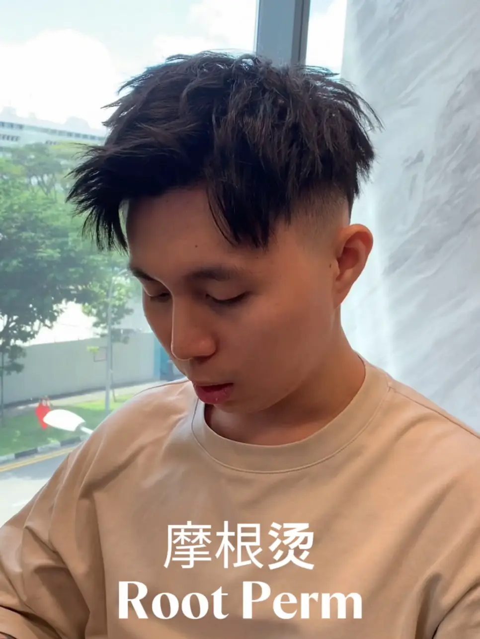 🇸🇬 Root Perm 想烫发的小哥哥可以过来Jurong East🤩 | Video published by 🇸🇬Jerry发型设计师 ...
