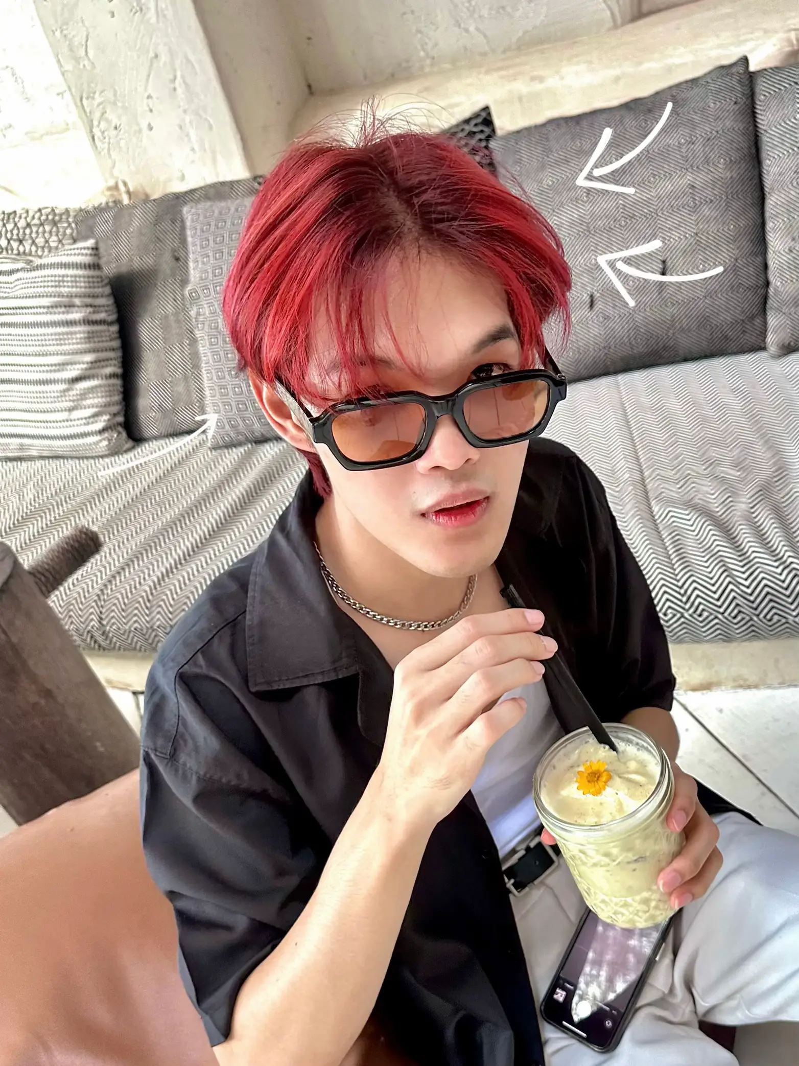 HAIR COLOR IDEAS ️ : REDDDDD 🔴 | แกลเลอรีที่โพสต์โดย _hyungareyong | Lemon8