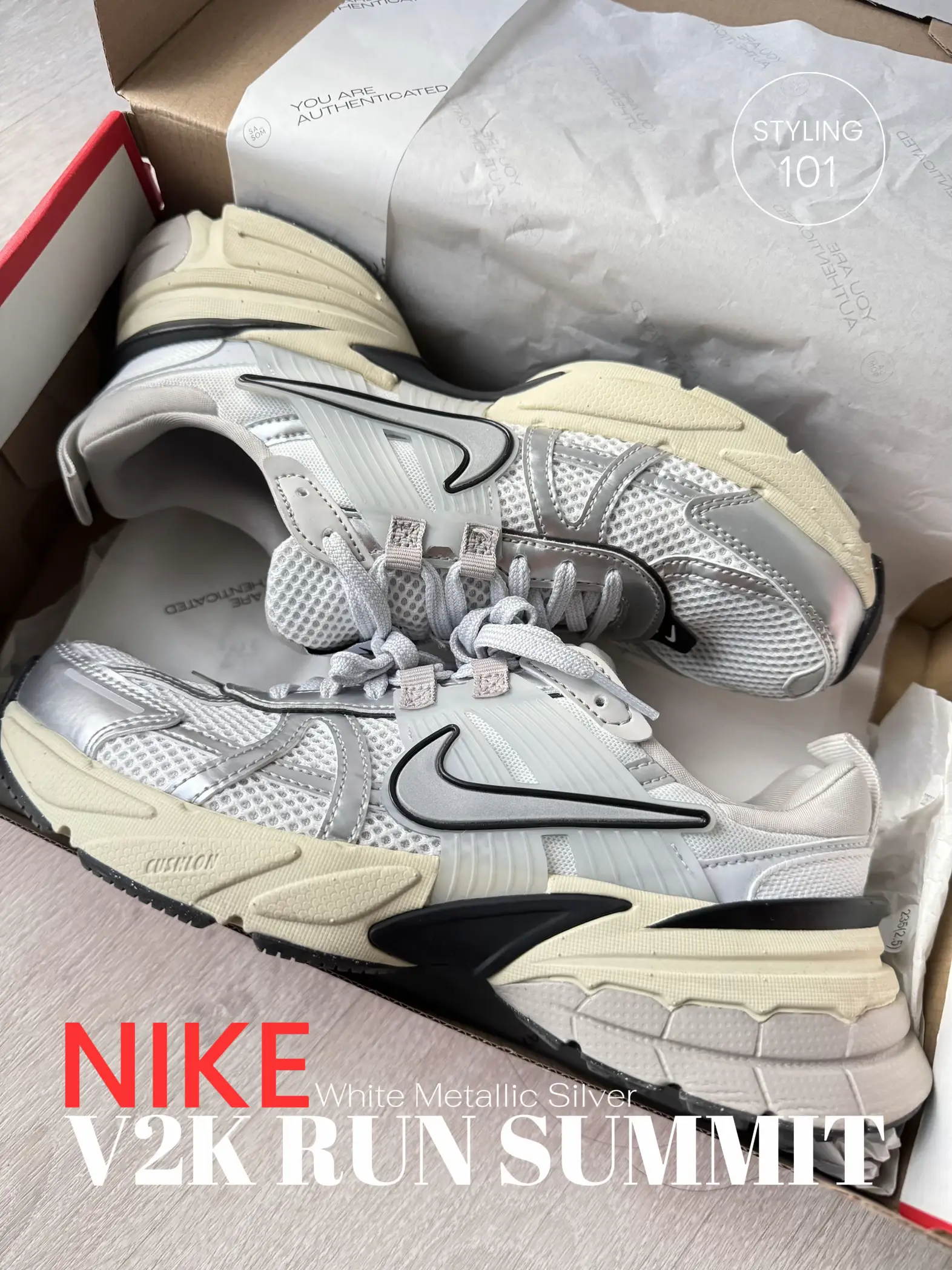 Outfit Idea กับรองเท้าผ้าใบ Nike V2K Run 👟 | แกลเลอรีที่โพสต์โดย ...
