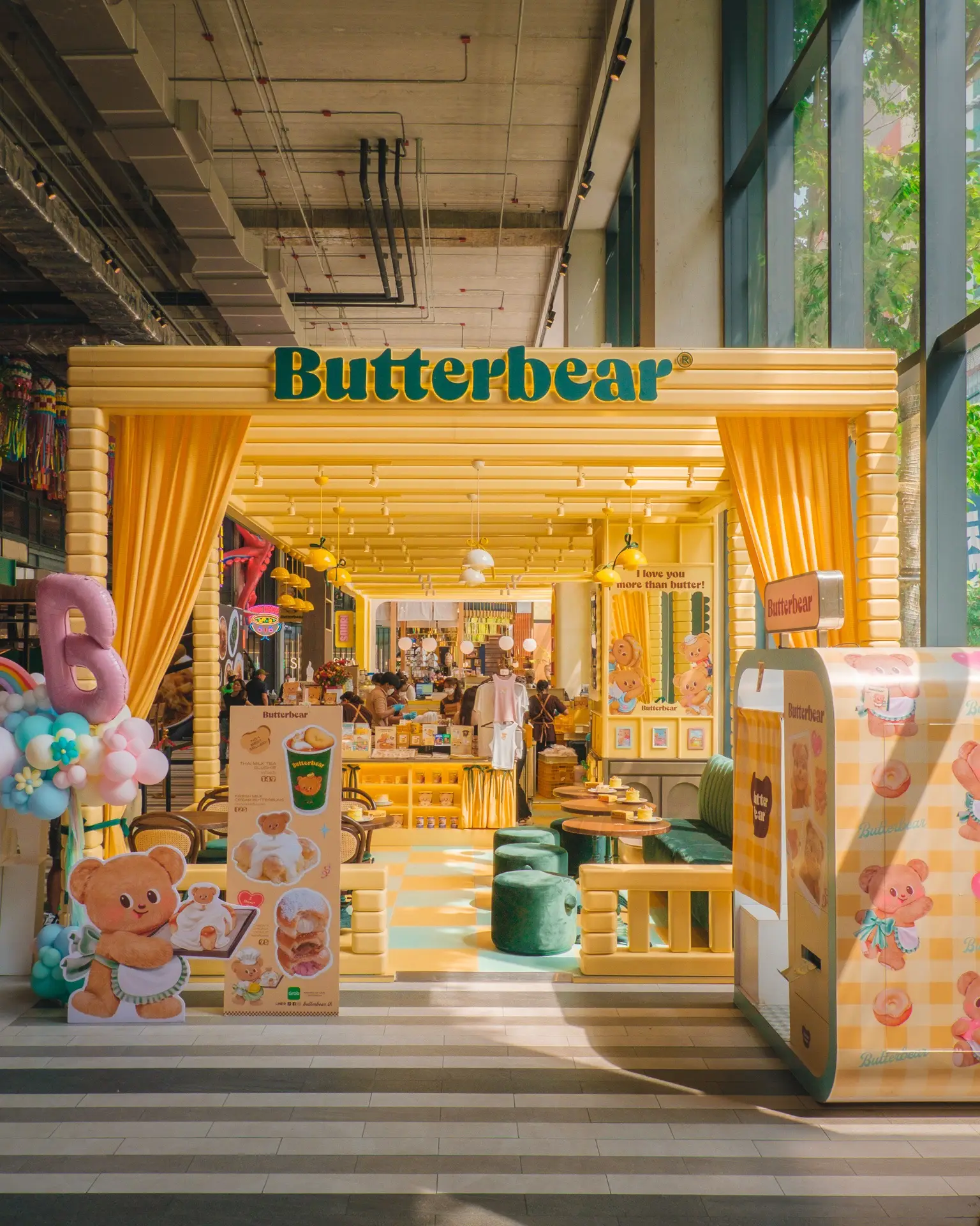 Butterbear คาเฟ่สุดคิวท์ของน้องหมีบัตเตอร์แบร์ที่ Emsphere 🐻🍯 | แกลเลอ ...