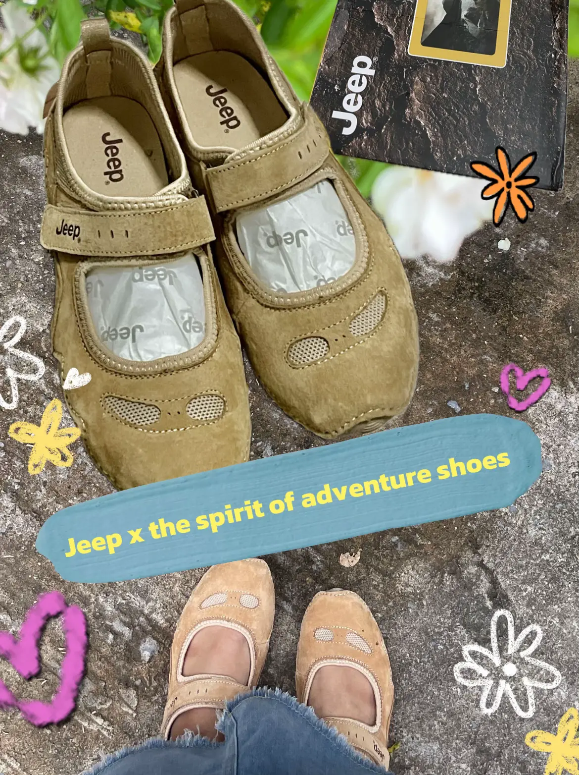 ป้ายยารองเท้า Jeep 😍😍 | แกลเลอรีที่โพสต์โดย Moonblue.s | Lemon8