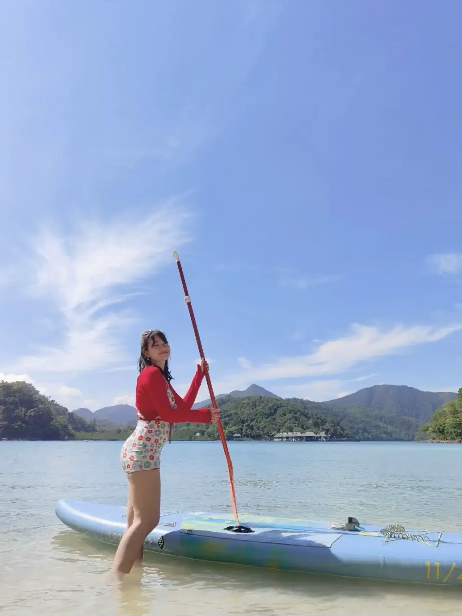 รวมท่าโพส SUP Board 💙 ฉบับคุณชมพู ep.1 | แกลเลอรีที่โพสต์โดย ชมพูพาพาย | Lemon8