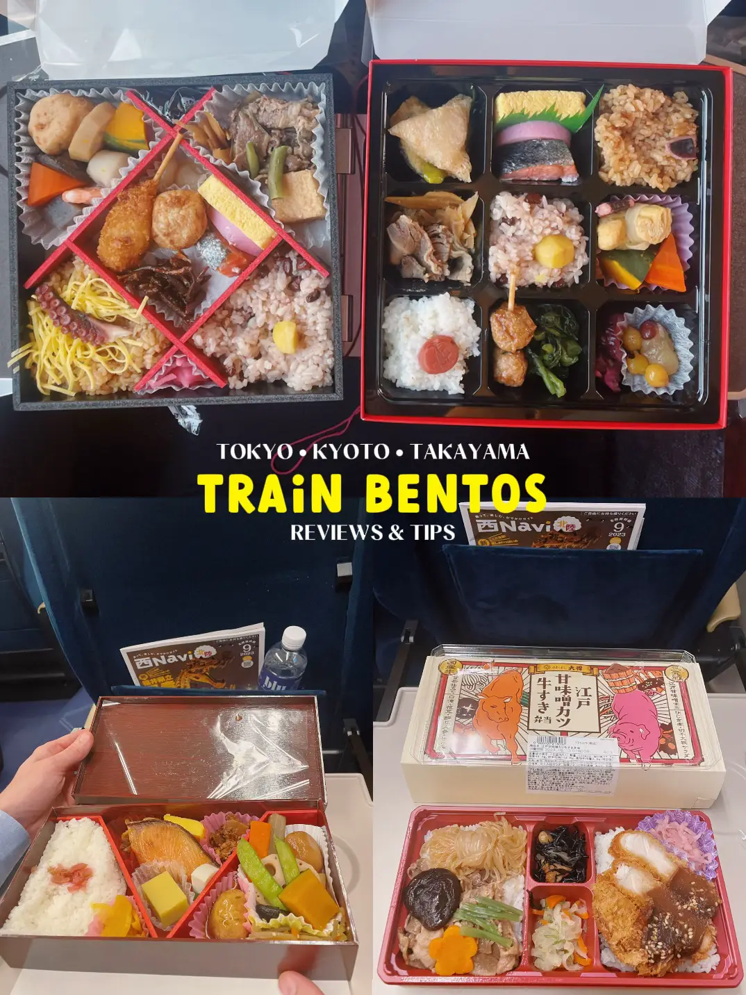 I tried train bentos from 3 Japanese cities 🍱🇯🇵 | Gallery posted by ...