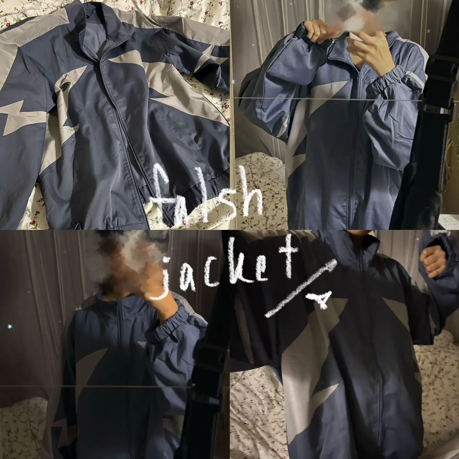 เสื้อ jacket ผ้าร่ม . . ♥️ | แกลเลอรีที่โพสต์โดย pretty angie ༒ | Lemon8