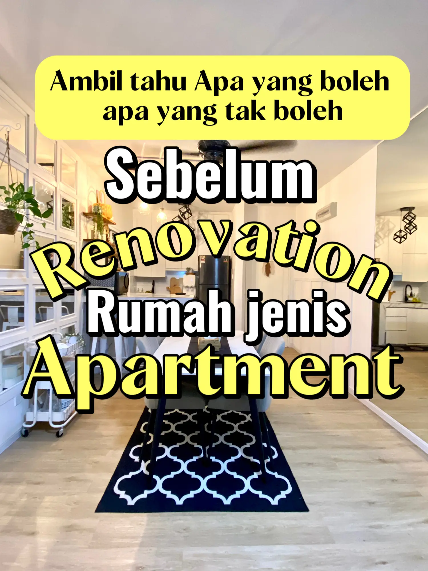 Ambil tahu Rules renovation rumah jenis apartment | Galeri disiarkan ...