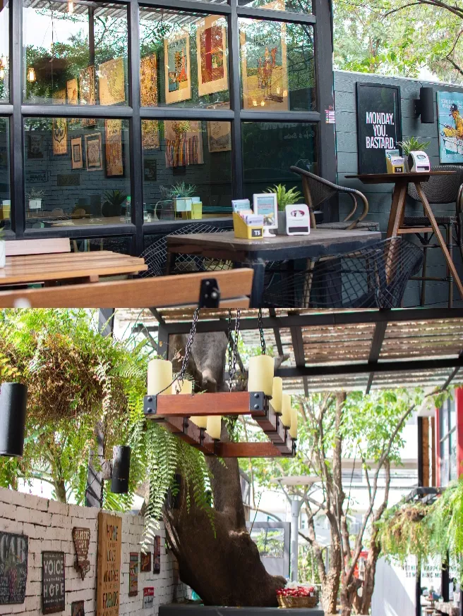 แนะนำคาเฟ่🍹สุดคูลย่านเมืองทองธานี | แกลเลอรีที่โพสต์โดย Moona K | Lemon8