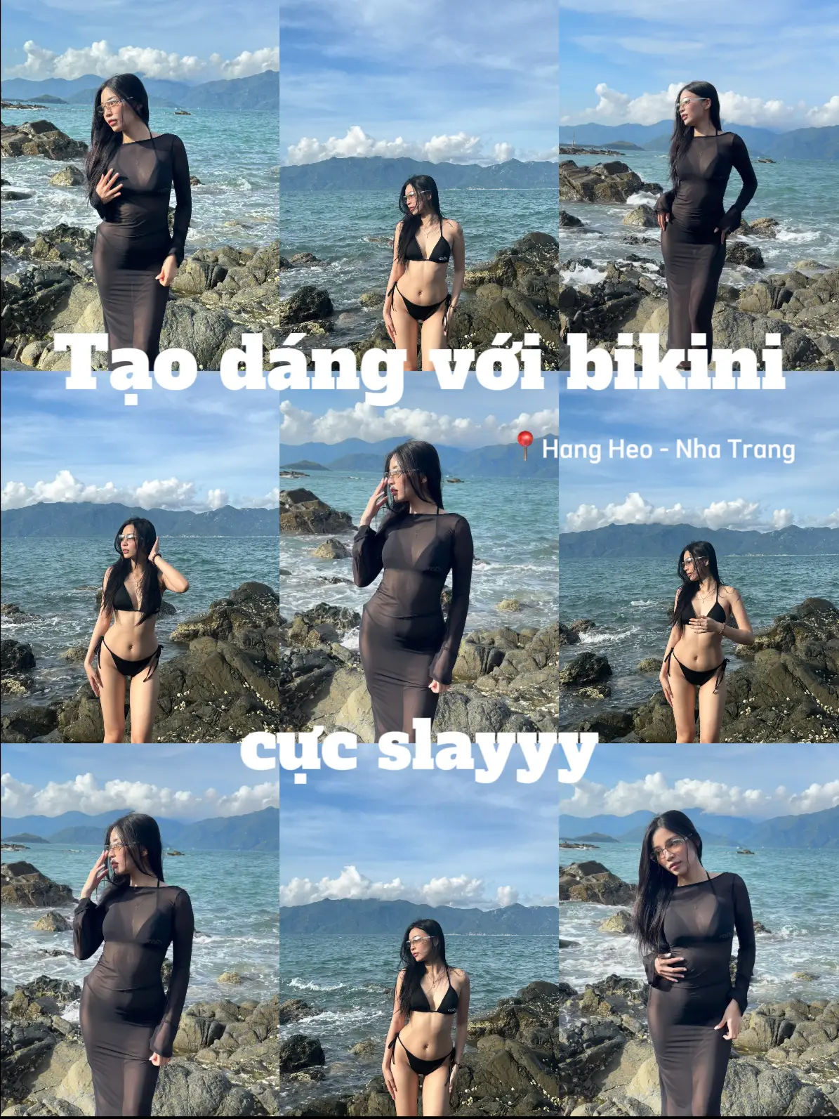 Bikini posing idea - Hang Heo | Nha Trang | Bộ sưu tập do Renee đăng | Lemon8
