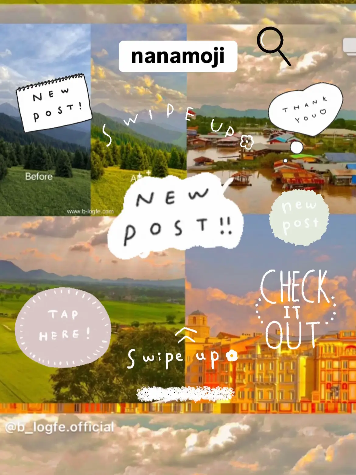แจก GIF แต่งสตอรี่ New Post, Swipe Up🔍 | แกลเลอรีที่โพสต์โดย แต่งแบบนี้ ...