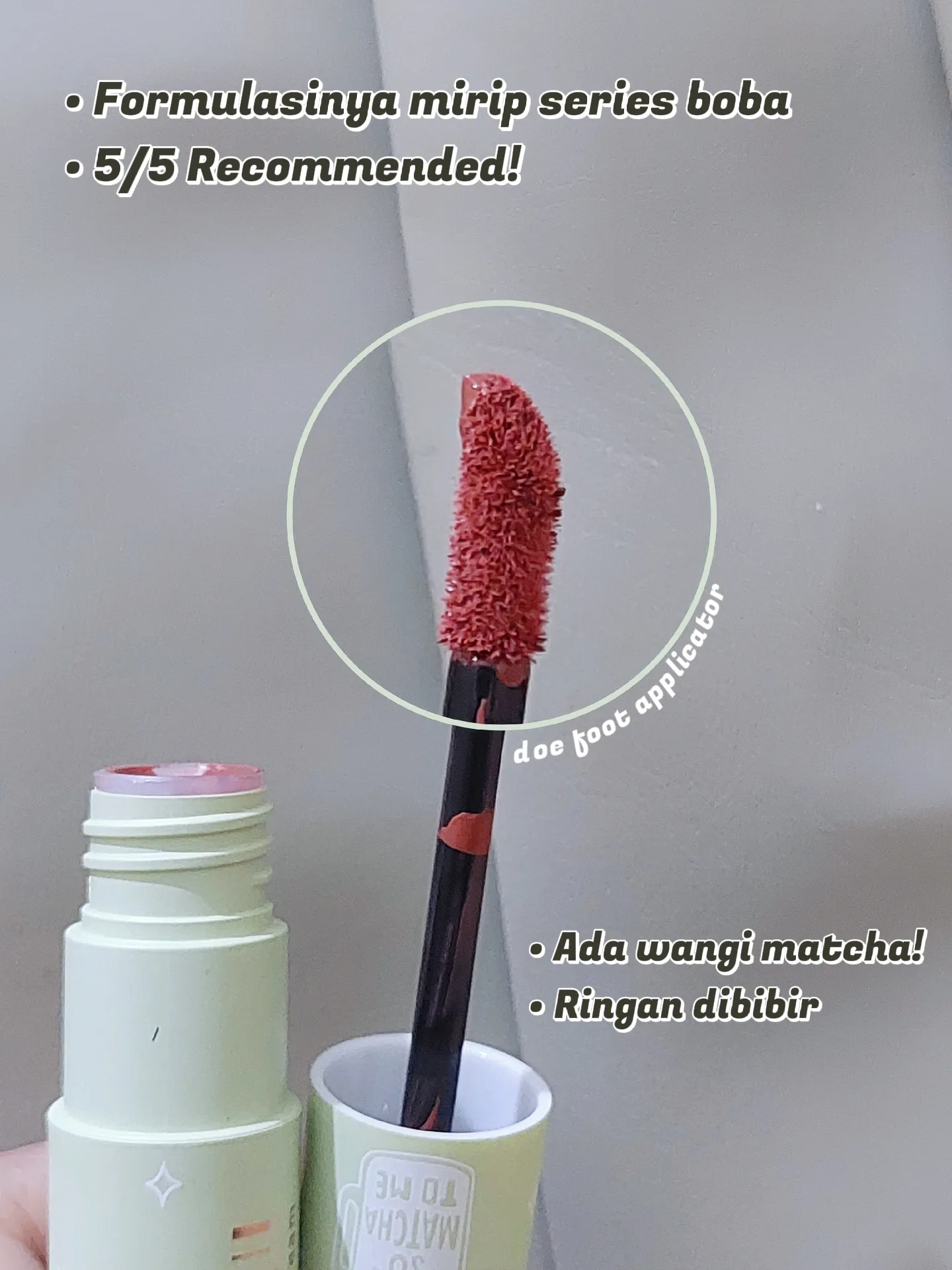 LIP CREAM MATCHA VIRAL 🍃 HANASUI MATCHA SERIES🍵 | Galeri disiarkan oleh ...