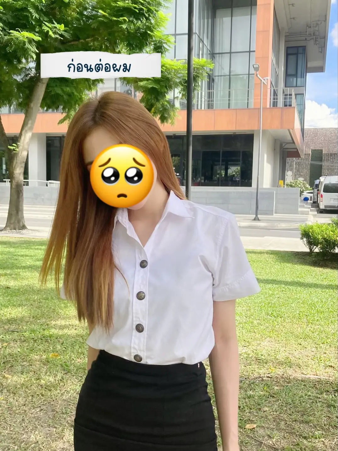 ต่อผมอนุสาวรีย์ งบไม่เกิน 4,000฿ | แกลเลอรีที่โพสต์โดย This Is Khaw💞 | Lemon8