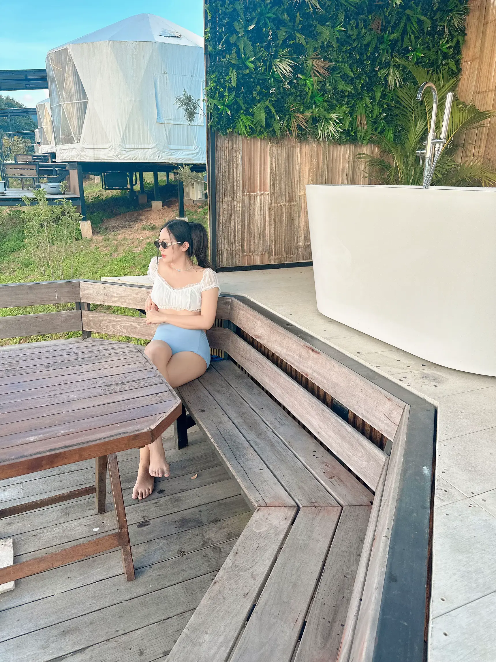 ไอเดียถ่ายรูปกับอ่างน้ำ | แกลเลอรีที่โพสต์โดย Film pani | Lemon8