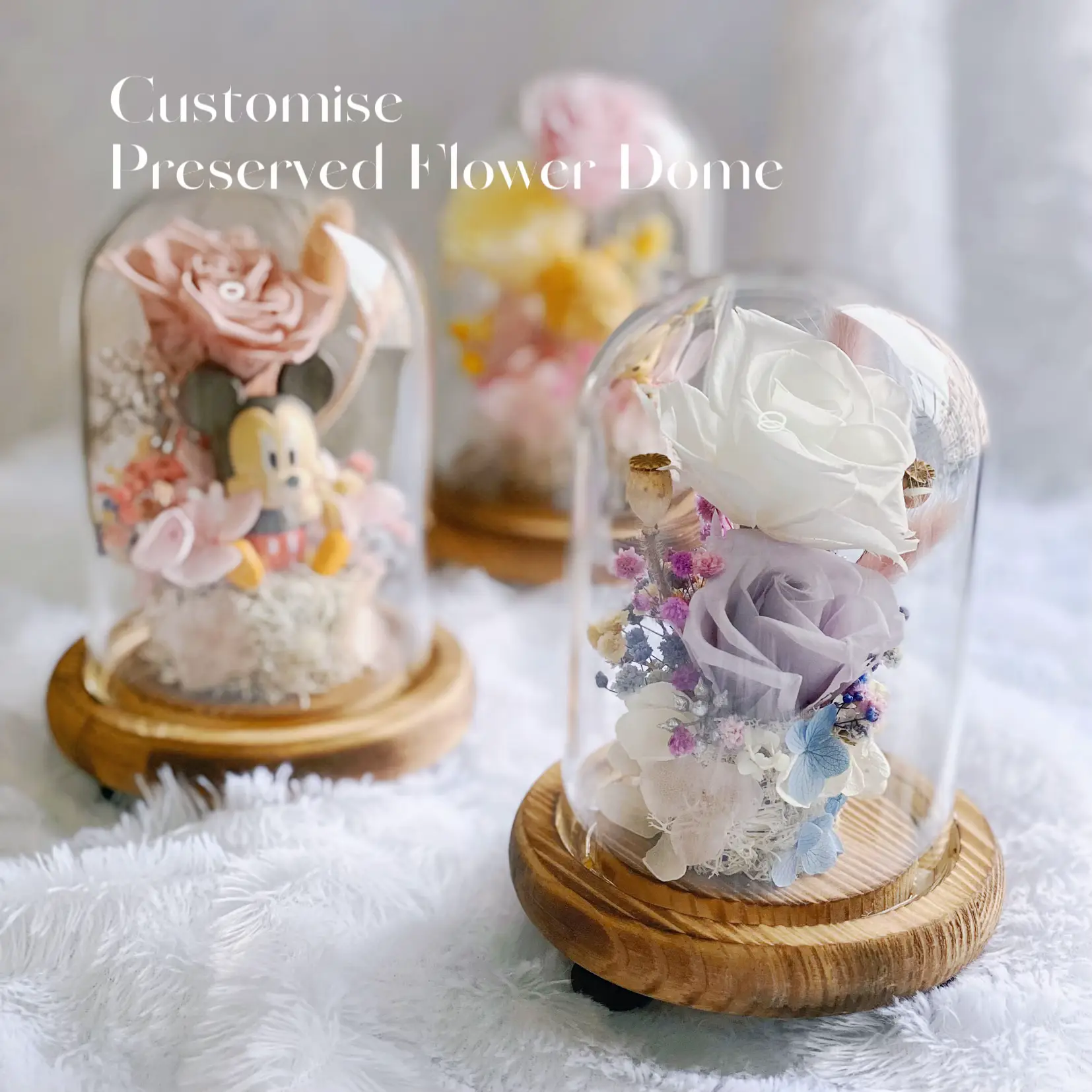 🇸🇬 customise preserved flower glass dome | Gallery posted by ...