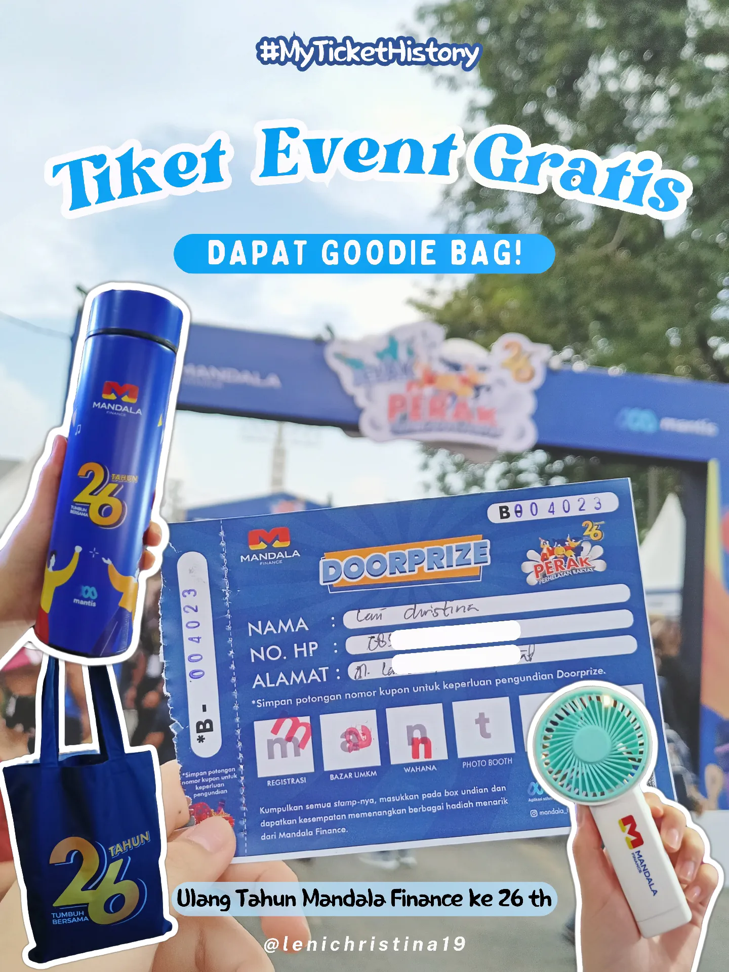 IKUTAN EVENT GRATIS BAWA PULANG GOODIE BAG 😍 | Galeri diposting oleh LEN | Lemon8