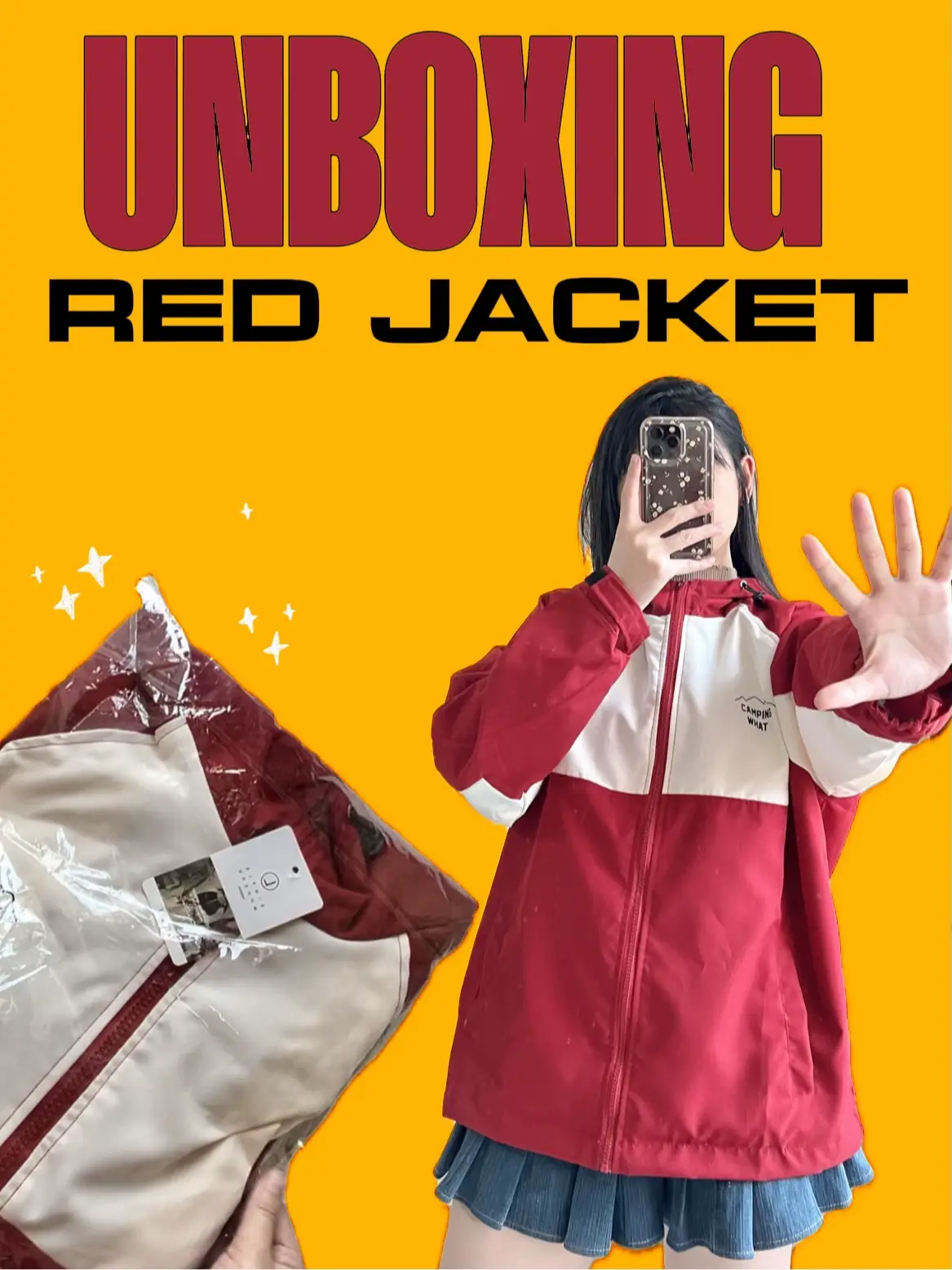 UNBOX : RED JACKET | วิดีโอที่เผยแพร่โดย Kanyakarn.story | Lemon8