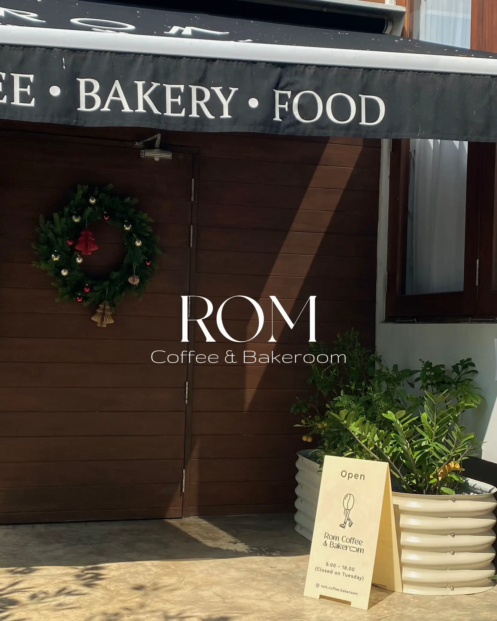 ☕️ ROM Coffee & Bakeroom ᝰ | แกลเลอรีที่โพสต์โดย may.thaphon 𐙚 | Lemon8