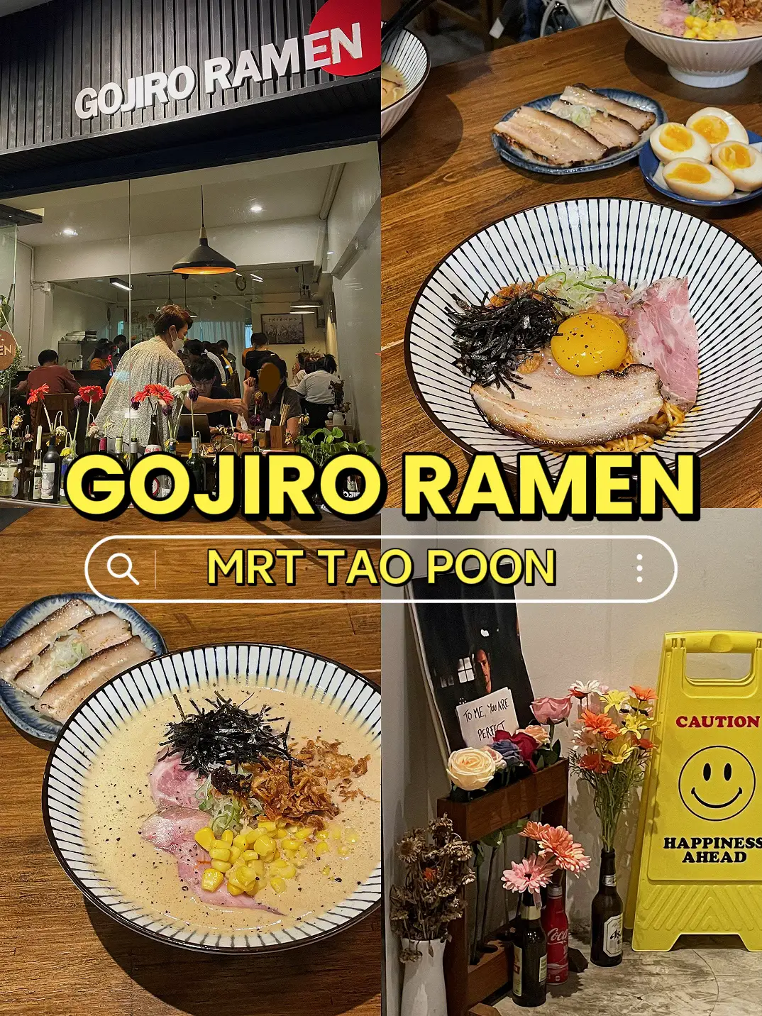 🍜 Gojiro Ramen ⭐️ ราเมงที่อร่อยที่สุด | ติด MRT เตาปูน | แกลเลอรีที่ ...